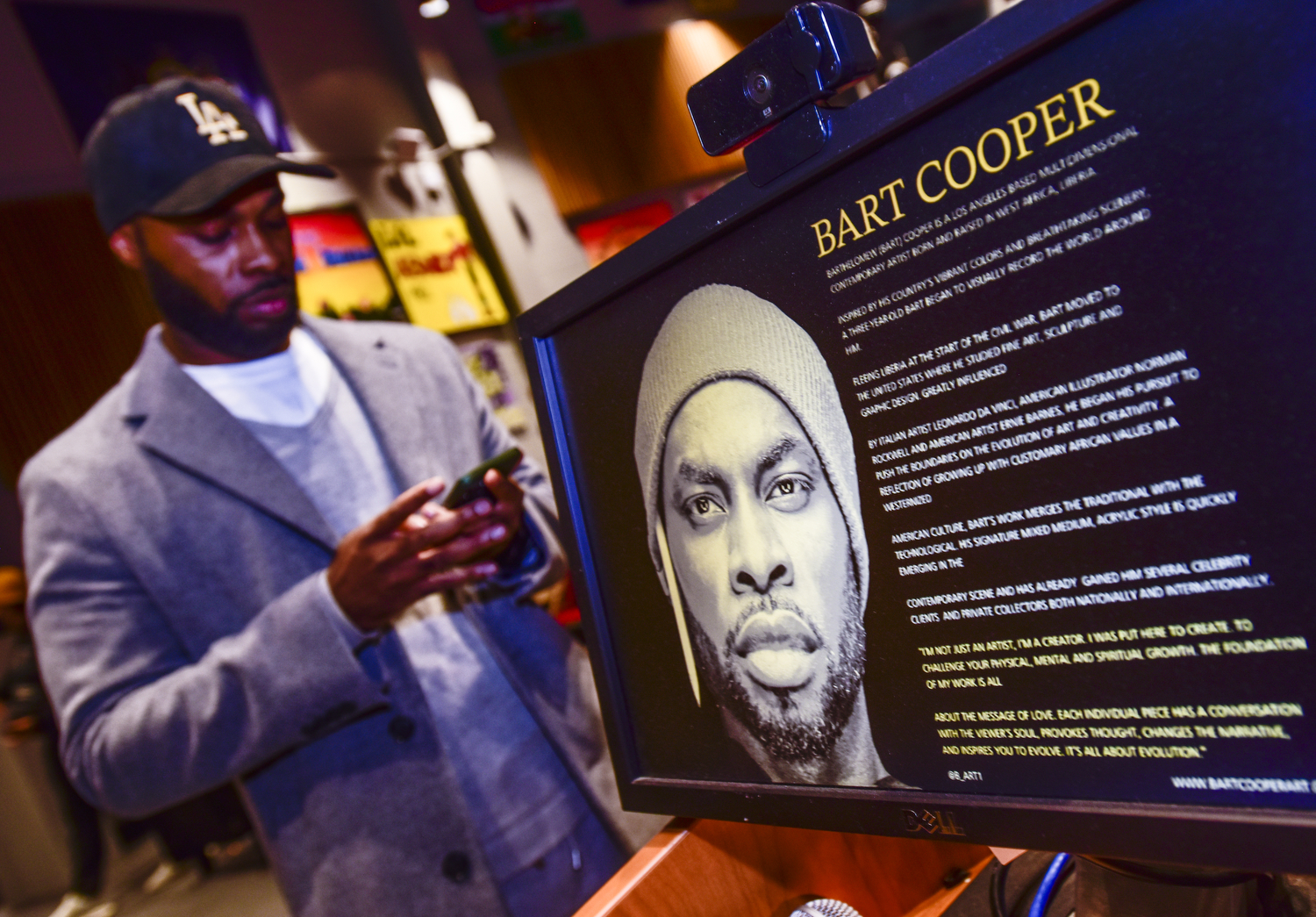 'Heroes' art workshop with Whitehall grad Bart Cooper ...