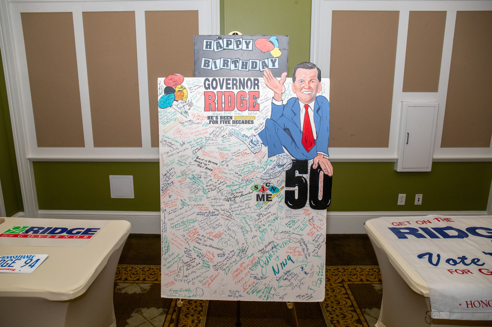 Former Pennsylvania Governor Tom Ridge has reunion with old friends and ...