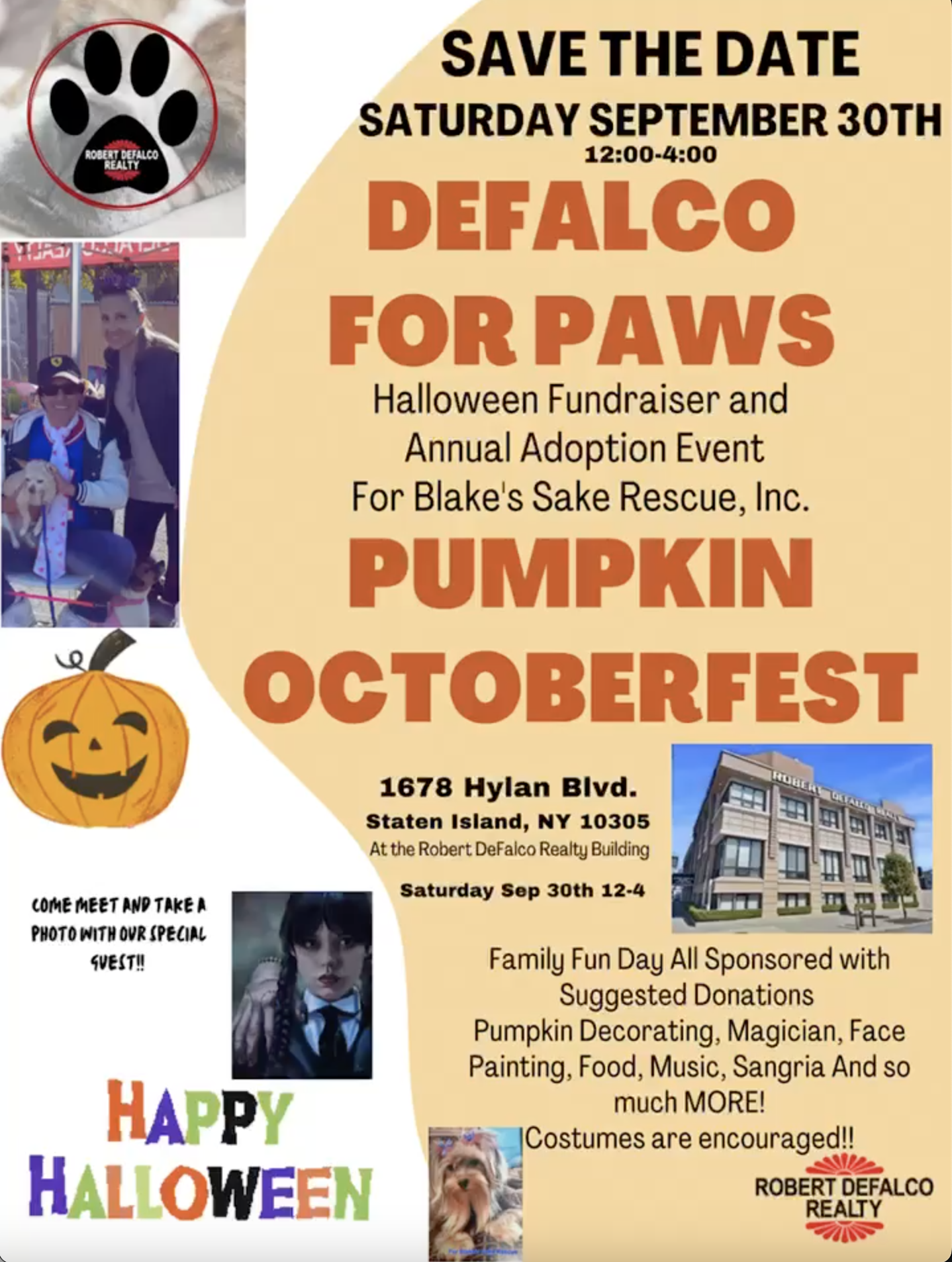 Welcome October with a fresh pumpkin and a new pet. Sept 30 - Oct 1 ...