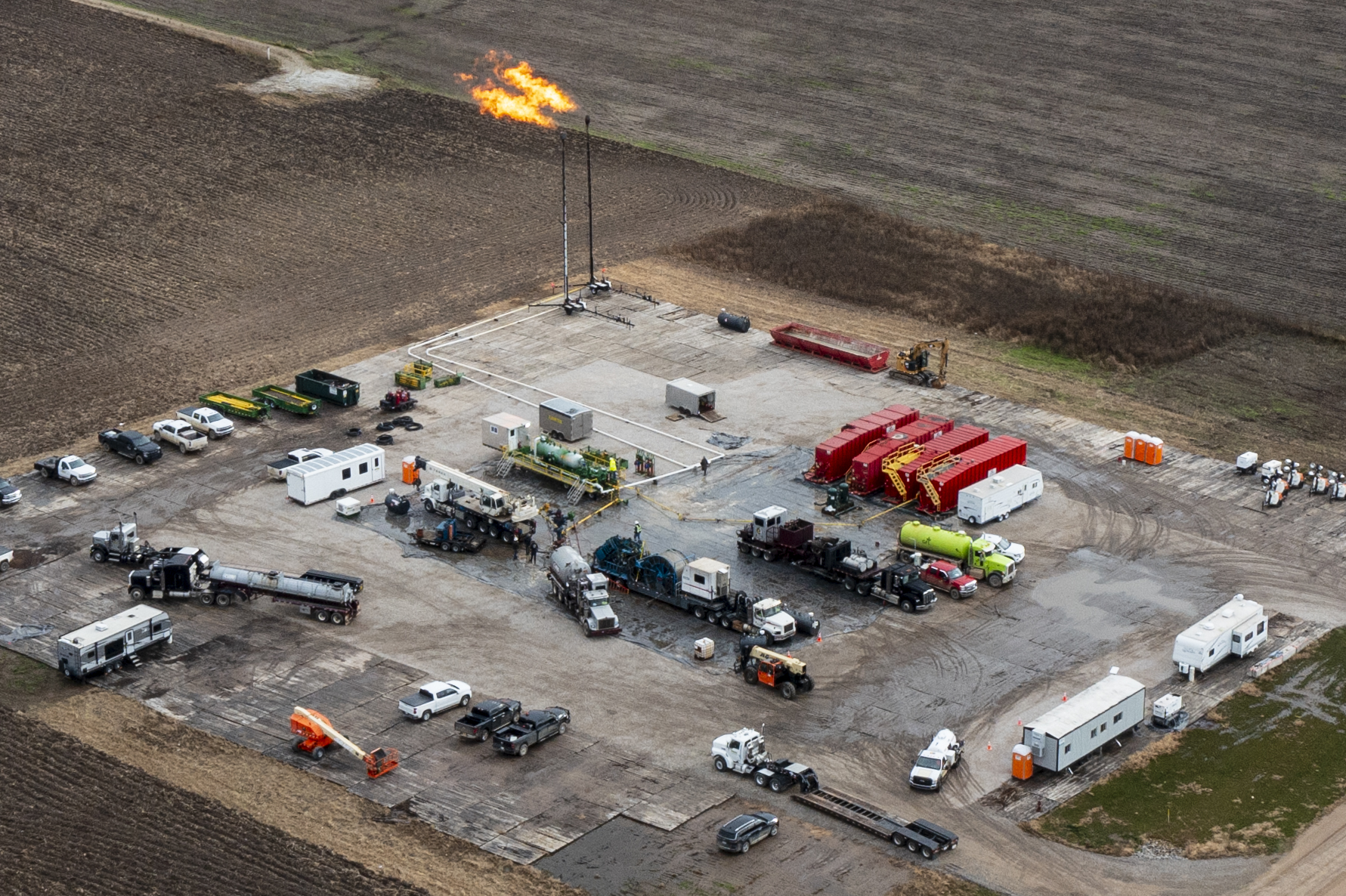 Residents living over natural gas storage fields in Allegan County at ...