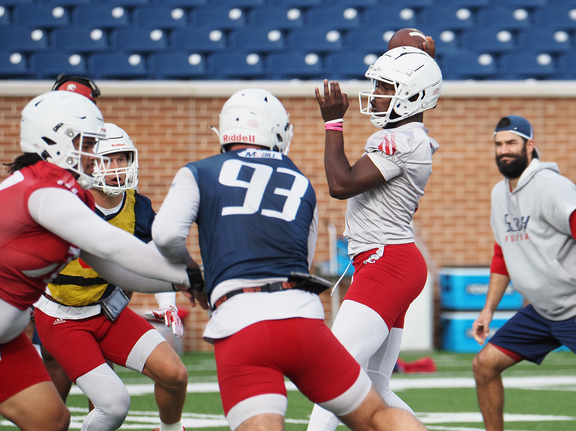 South Alabama football practice - al.com