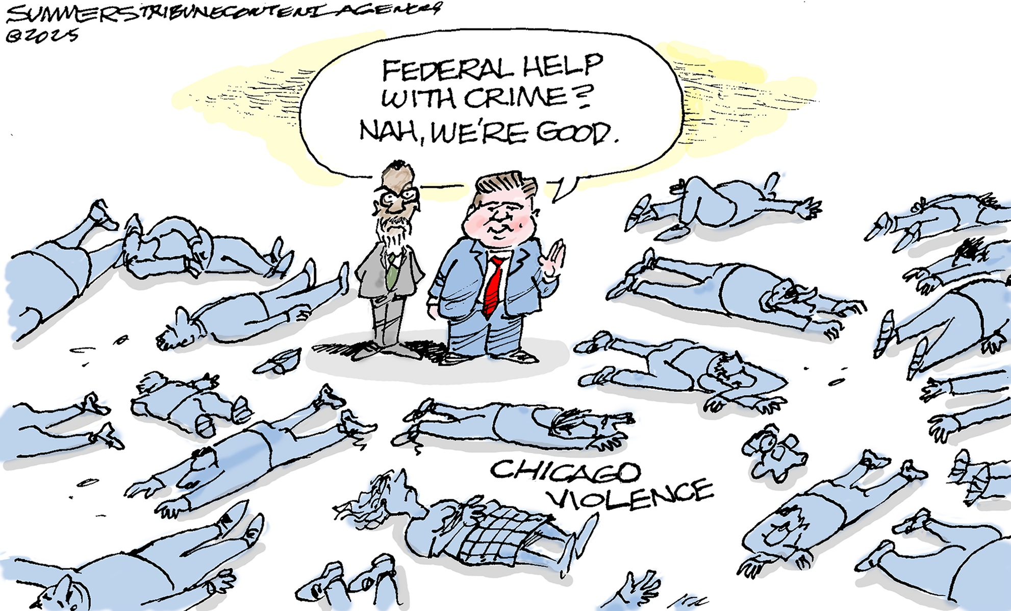 Editorial cartoons for Sept. 7, 2025 - cleveland.com