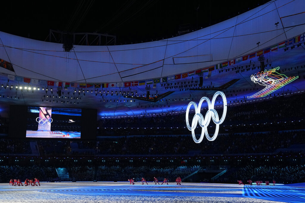 2022 Beijing Winter Olympics opening ceremonies, February 4, 2022 ...
