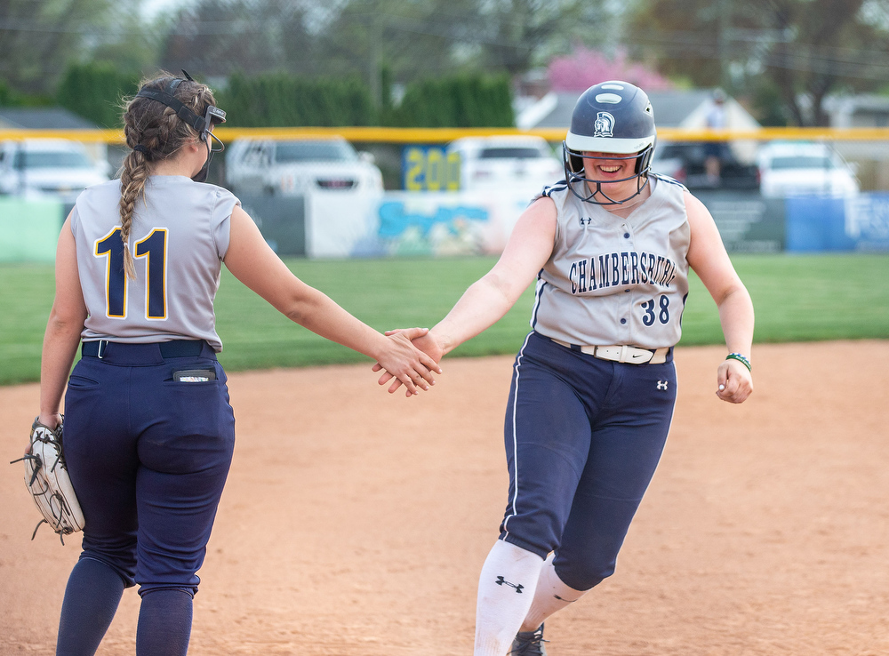Chambersburg defeats Cedar Cliff 12-1 in high school softball ...
