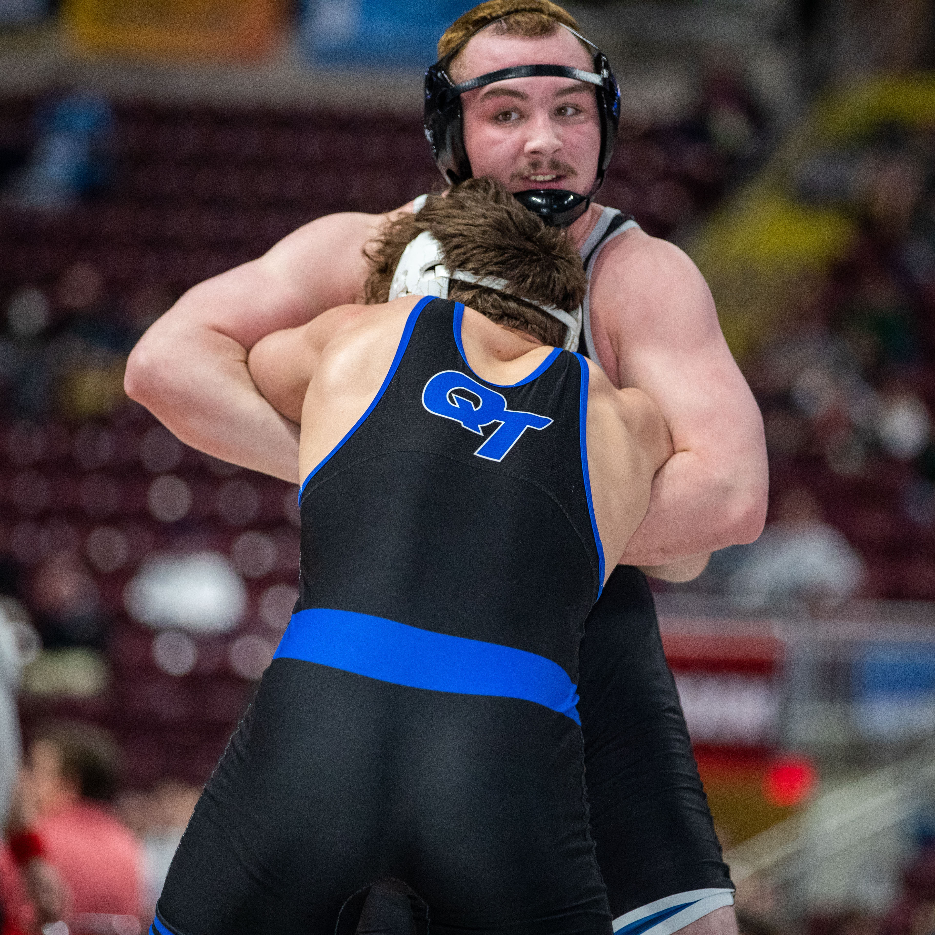 The 3A PIAA Wrestling semi-finals are under way at the Giant Center ...