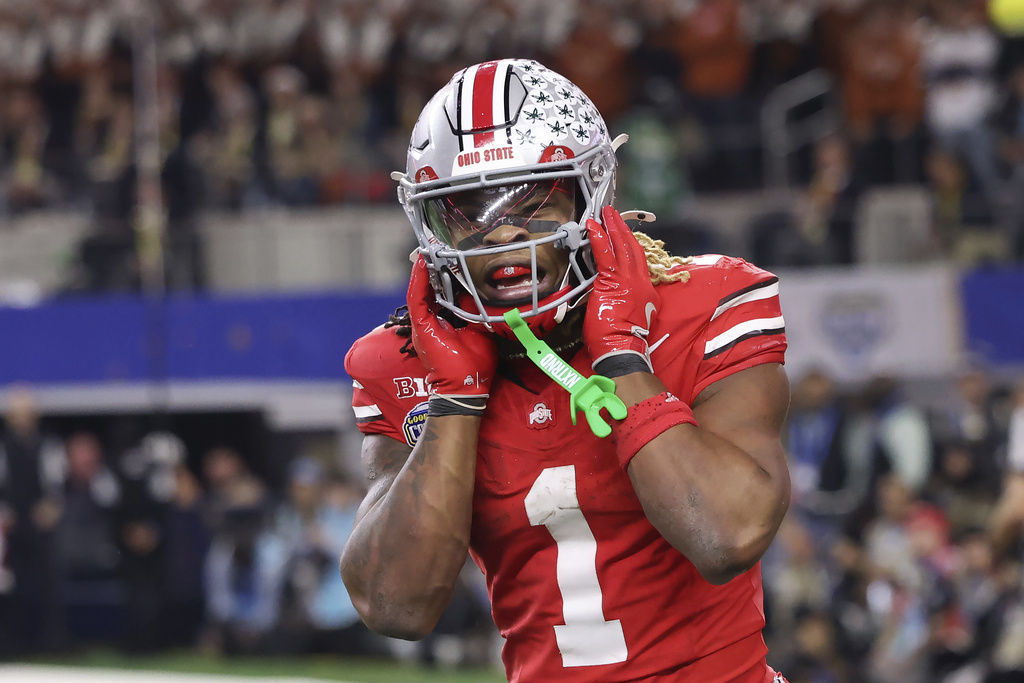 Cleveland Browns pick RB Quinshon Judkins in second round of the NFL ...