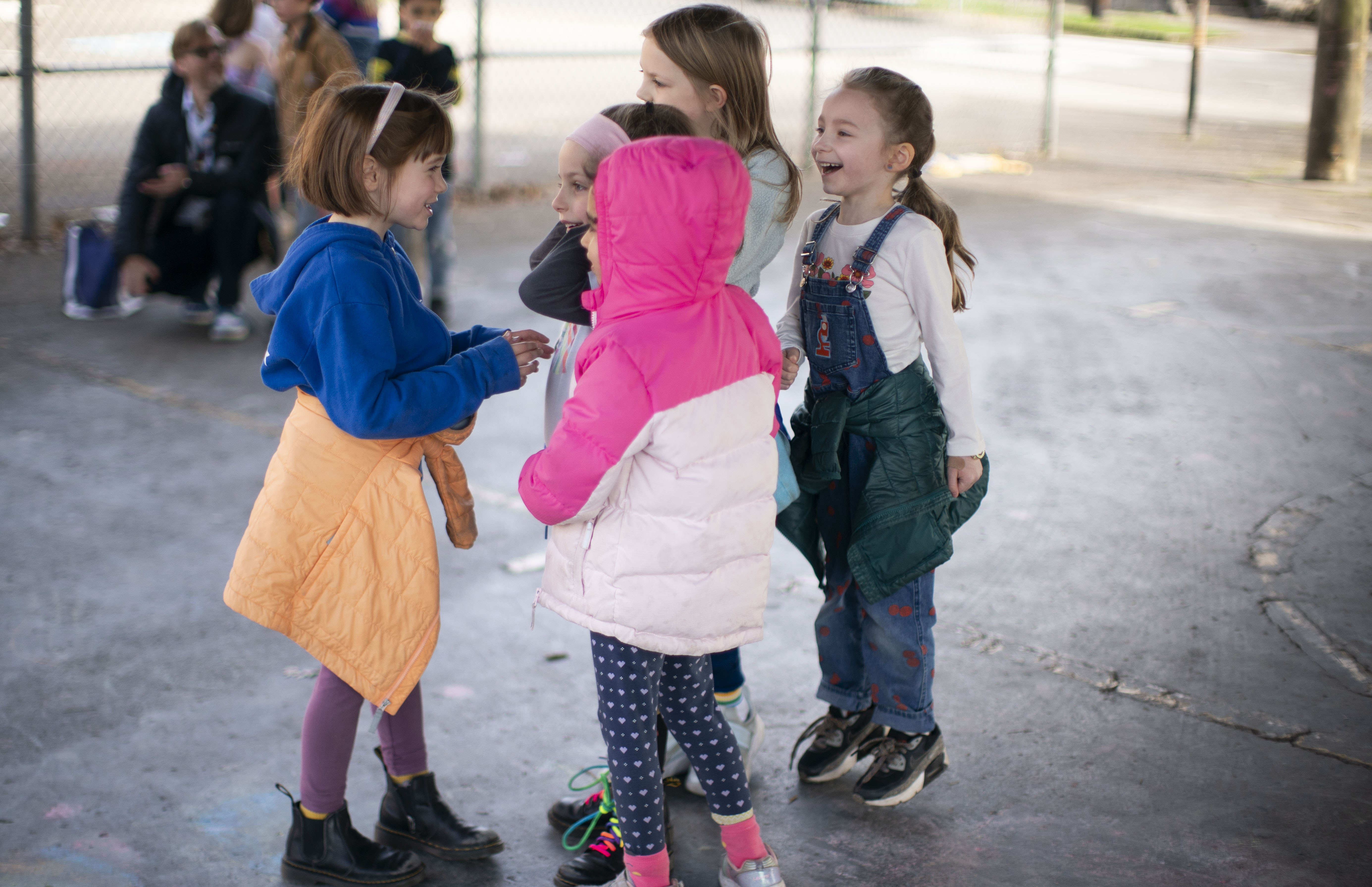 Outdoor dance party at Sabin Elementary School in Northeast Portland ...
