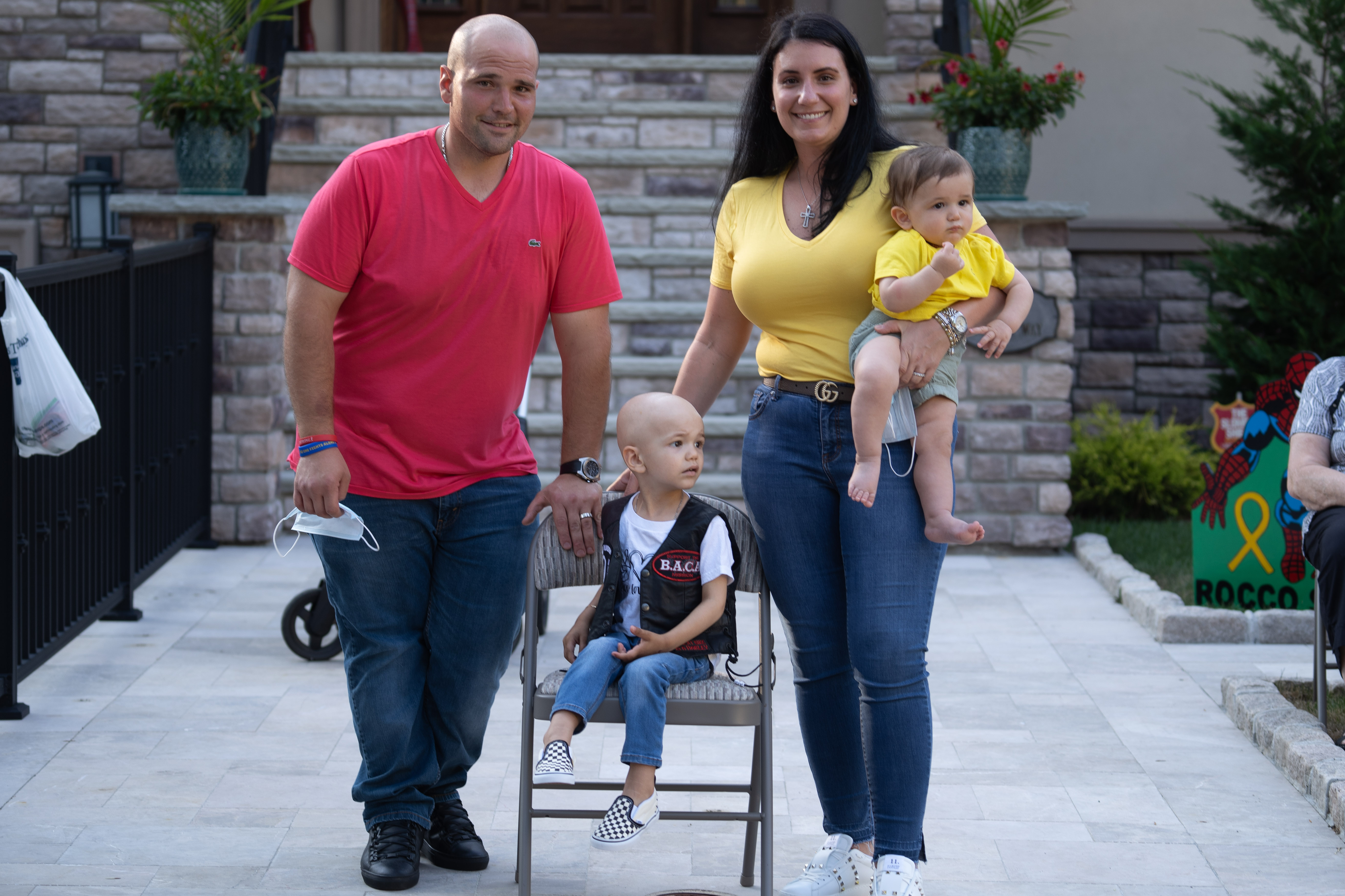 Drive-by celebration for 2-year-old Huguenot boy battling cancer draws ...