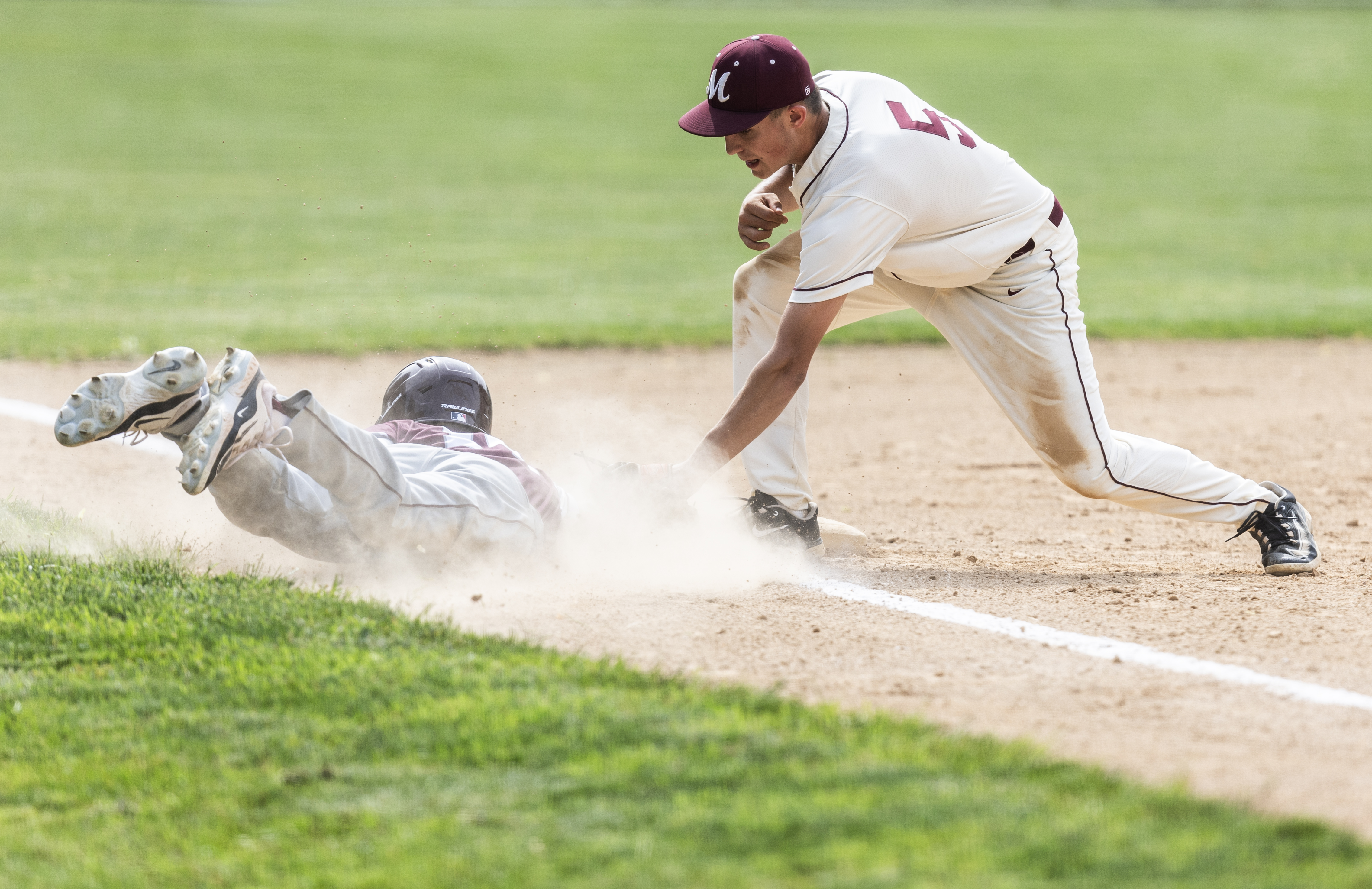 Shippensburg vs Mechanicsburg in the District 3 5A Baseball semifinal ...