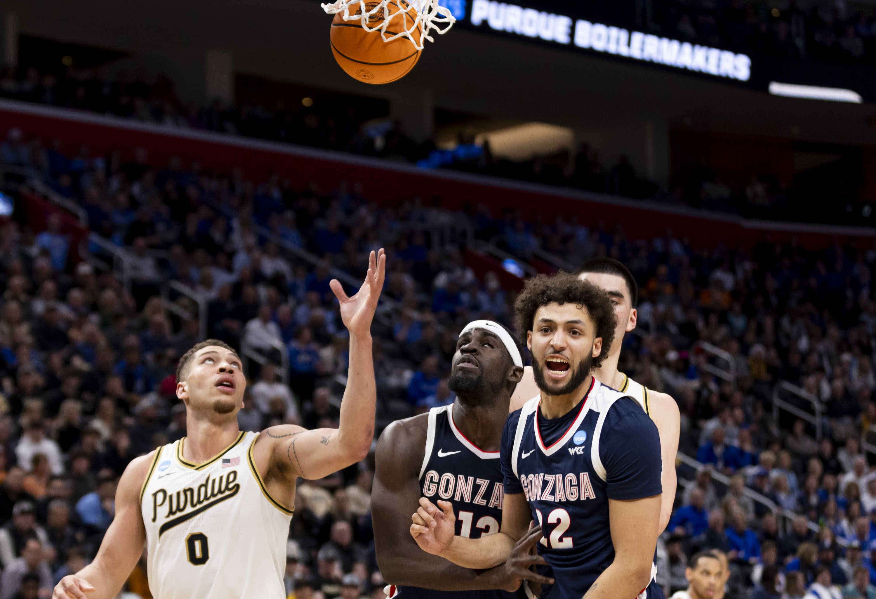 See photos as Purdue basketball defeats Gonzaga in Detroit - mlive.com