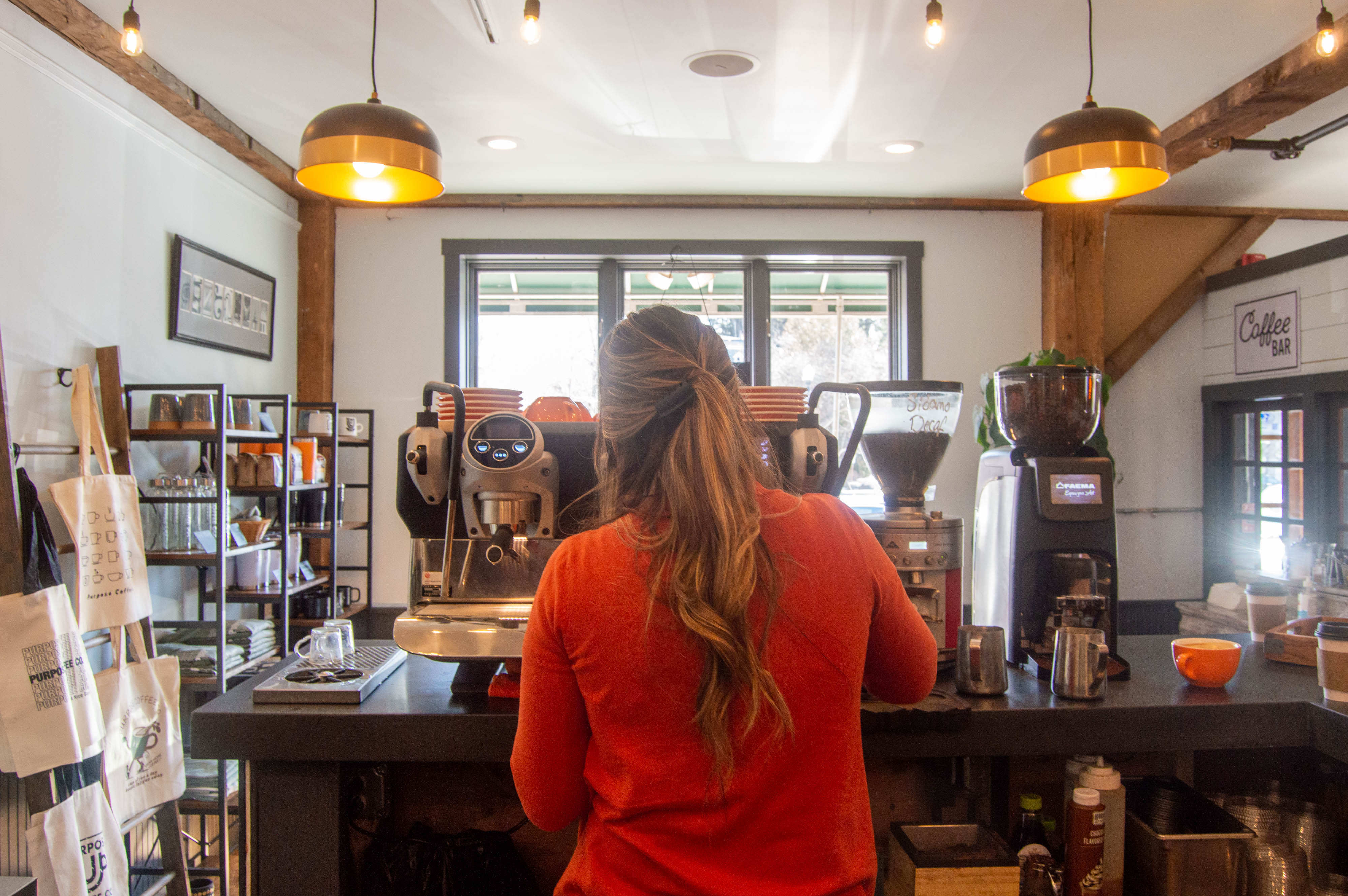 Purpose Coffee in Cazenovia offers a warm environment for all ...