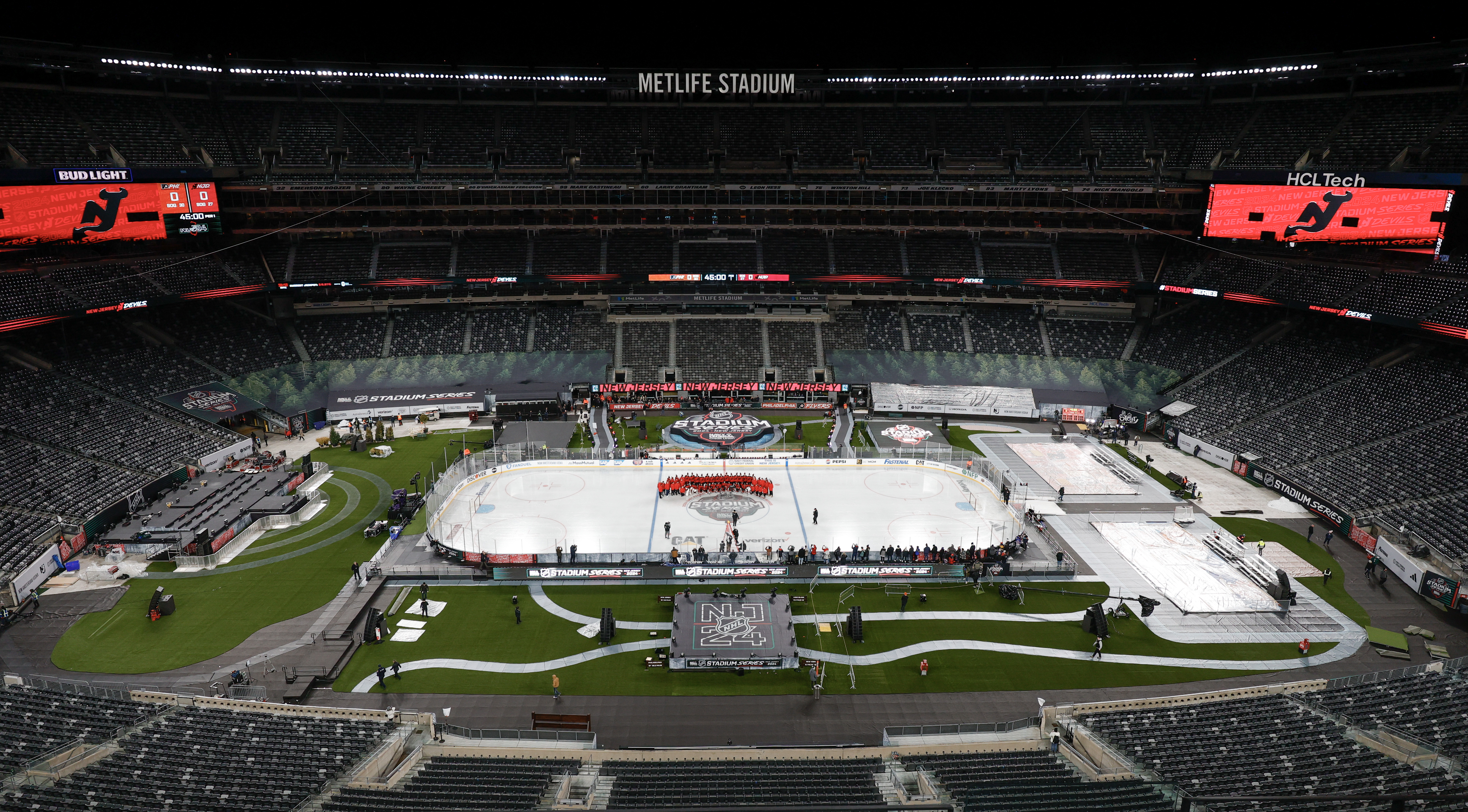 NHL Stadium Series at MetLife Stadium - Practice Day - nj.com