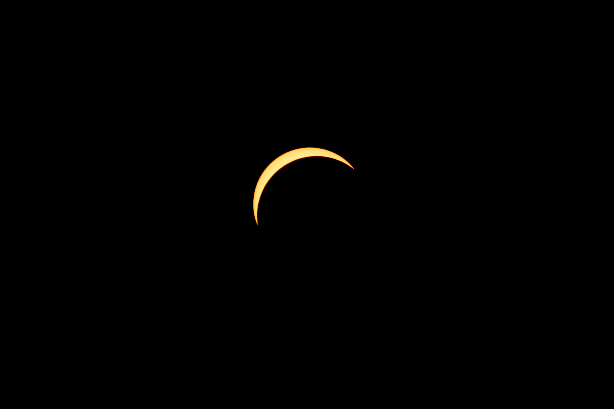 Photographs of the 2024 total solar eclipse as seen from the path of ...