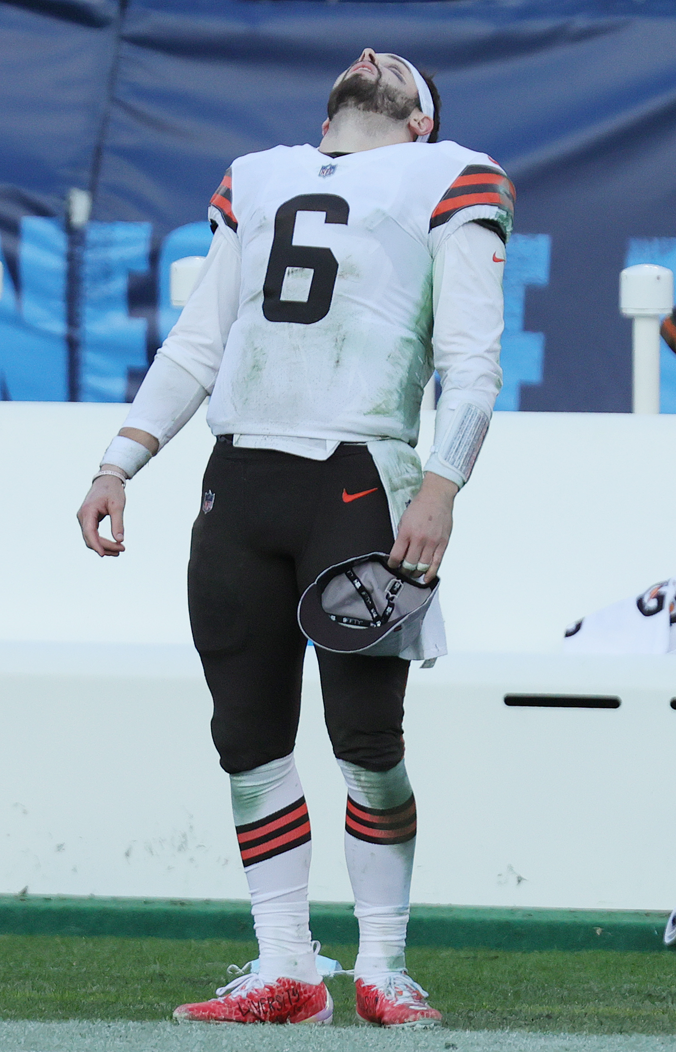 Cleveland Browns Baker Mayfield vs. Tennessee Titans, December 6, 2020 ...