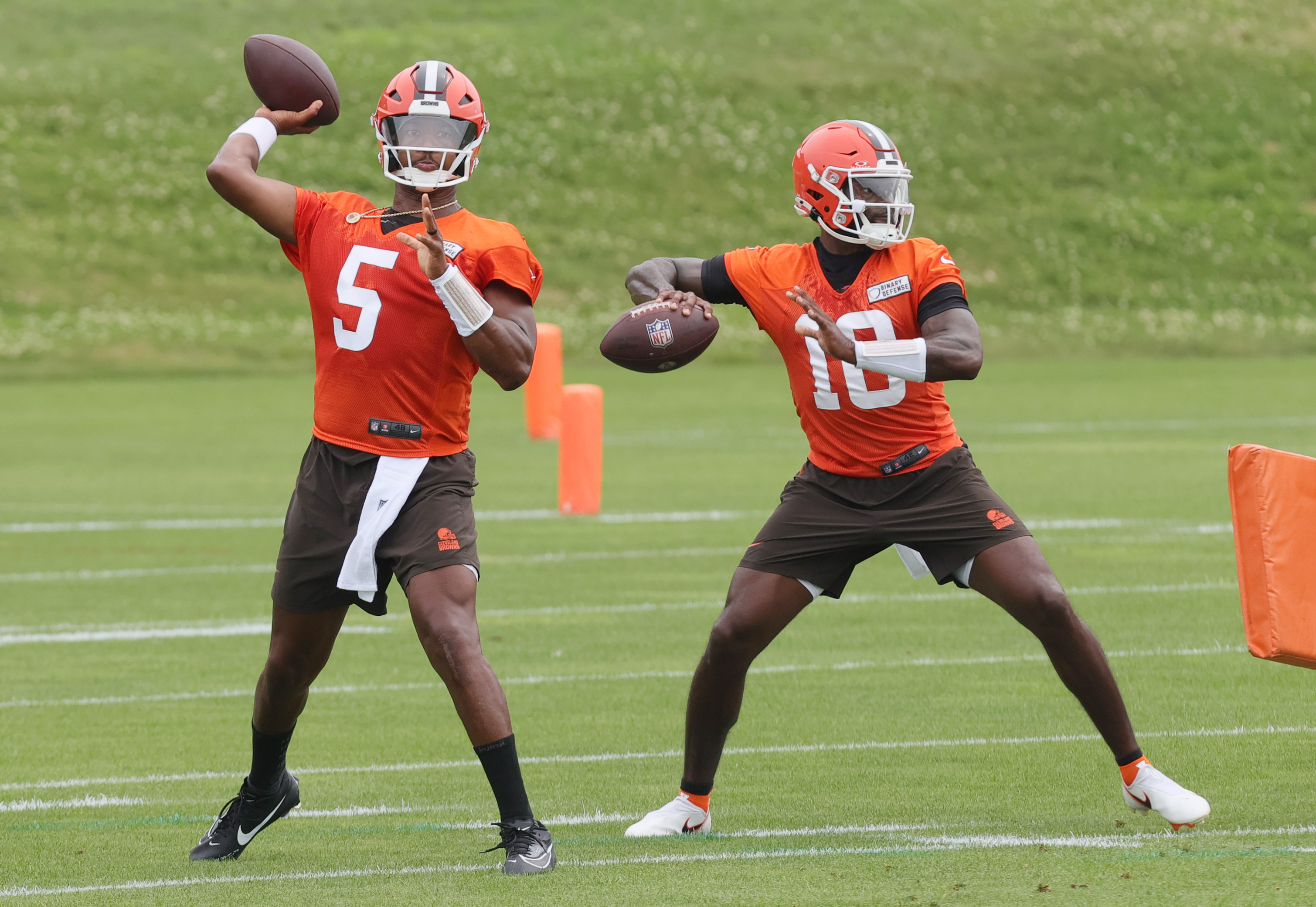 Day one of Cleveland Browns training camp at The Greenbrier, July 25 ...