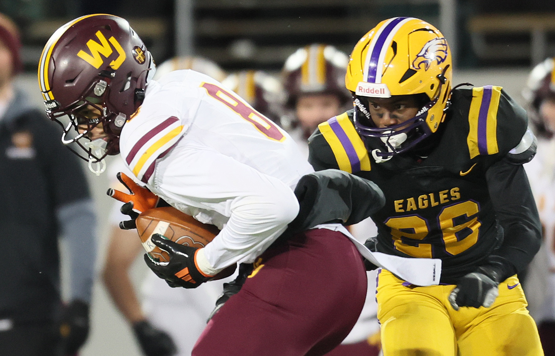 High school football:Avon vs. Walsh in division II semifinal, November ...