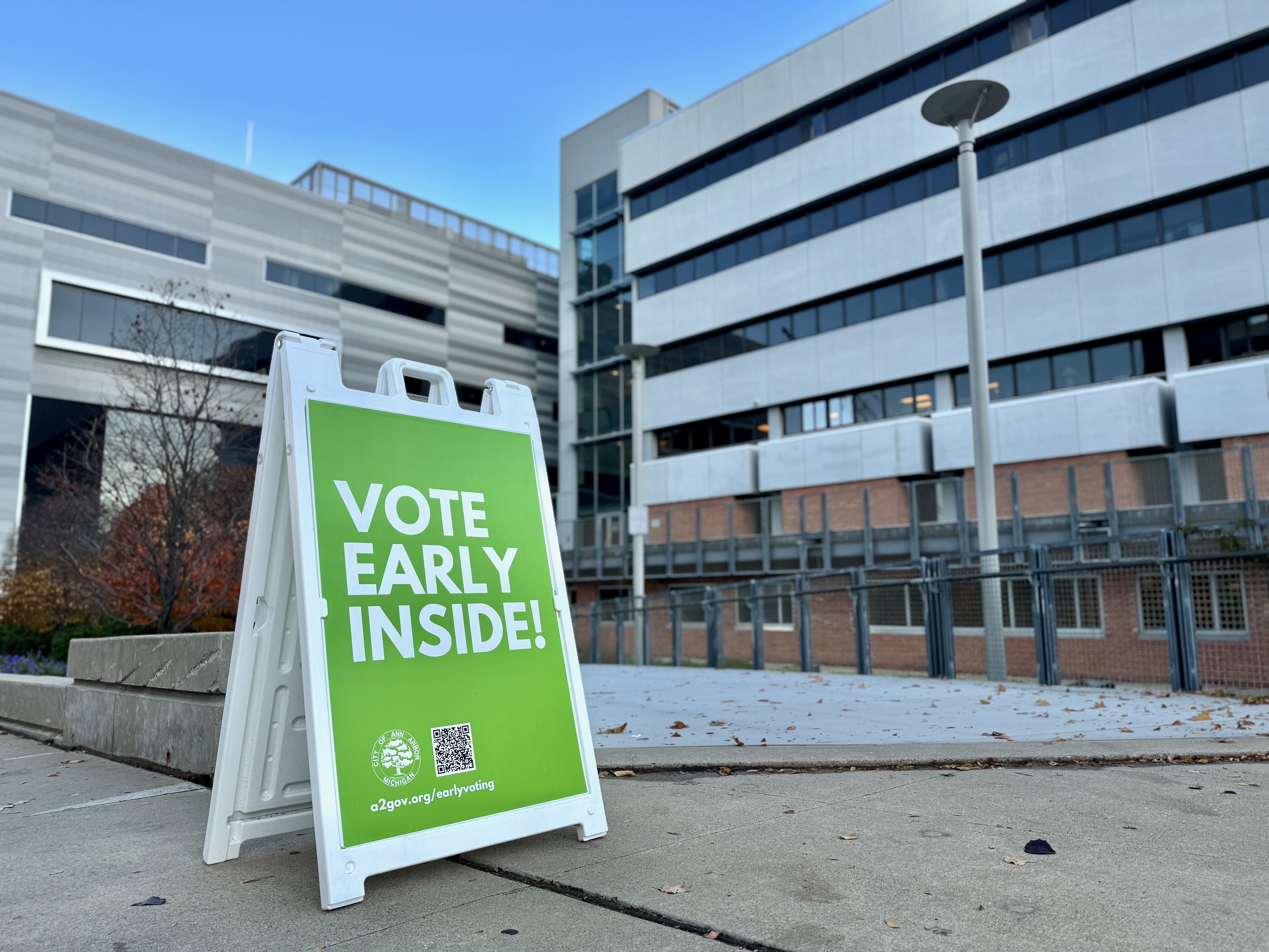 Early voting kicks off in Ann Arbor for the 2024 presidential election ...