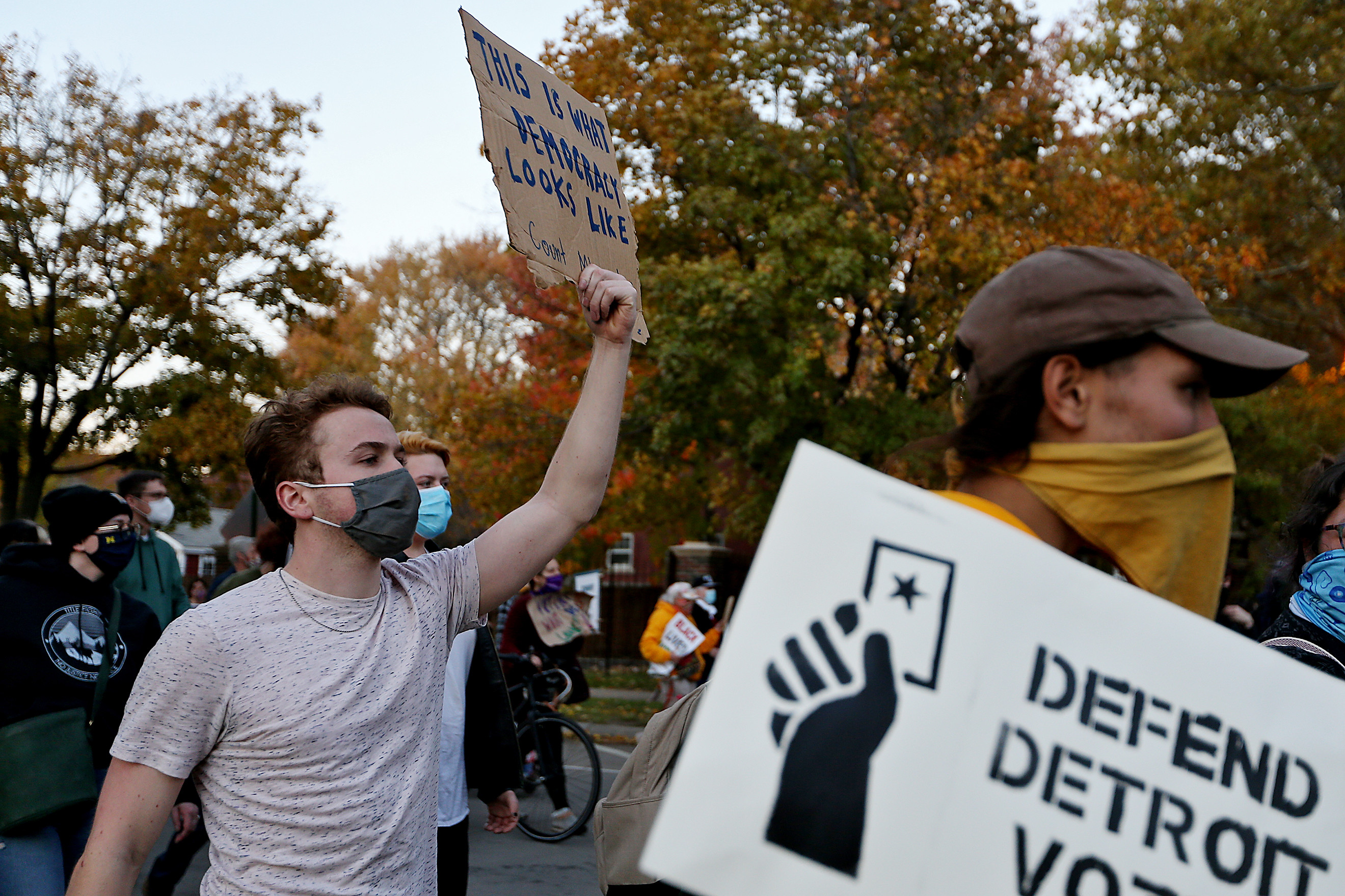 Tensions rise as Detroit finishes counting election ballots - mlive.com