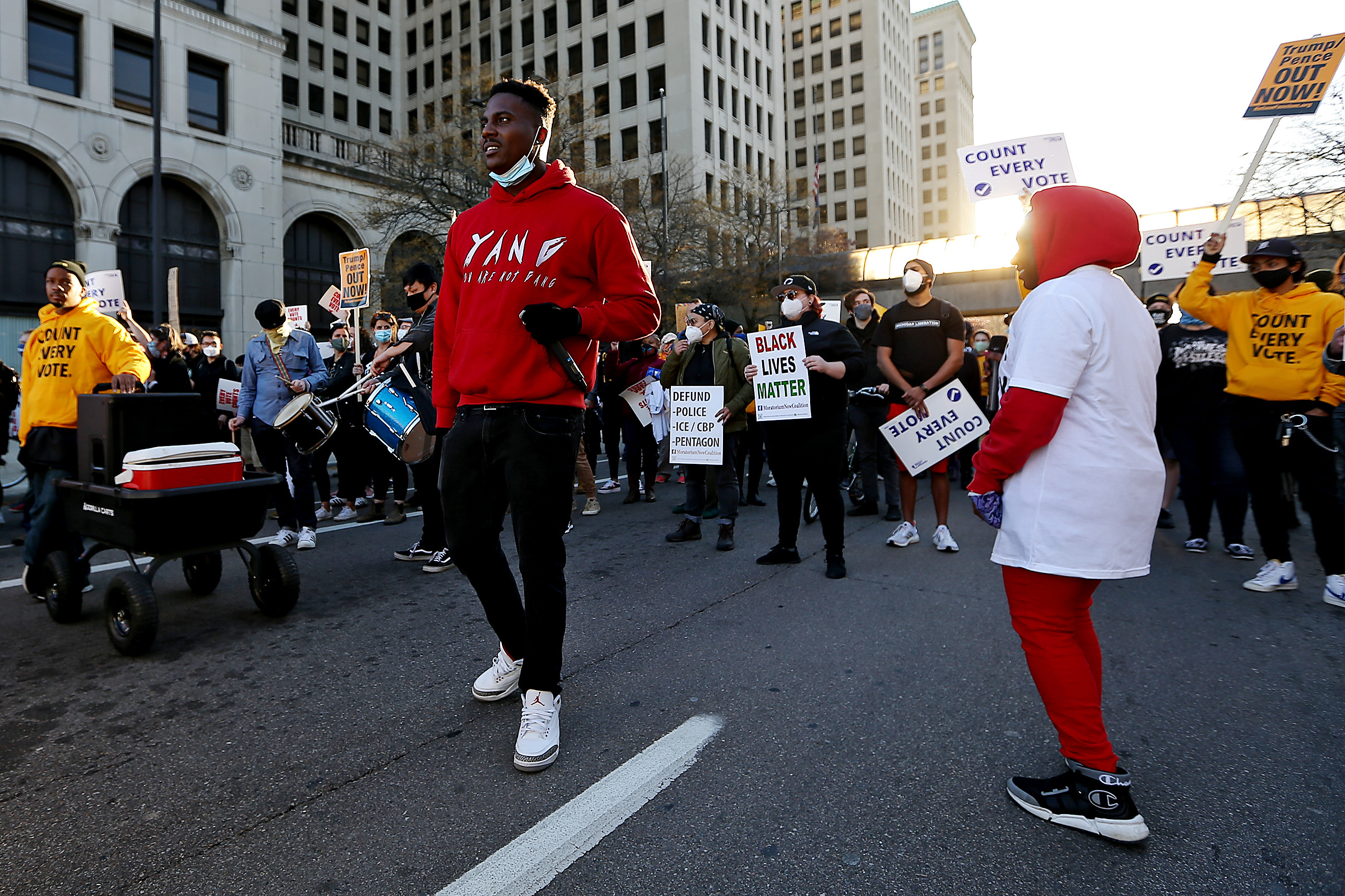 Tensions rise as Detroit finishes counting election ballots - mlive.com