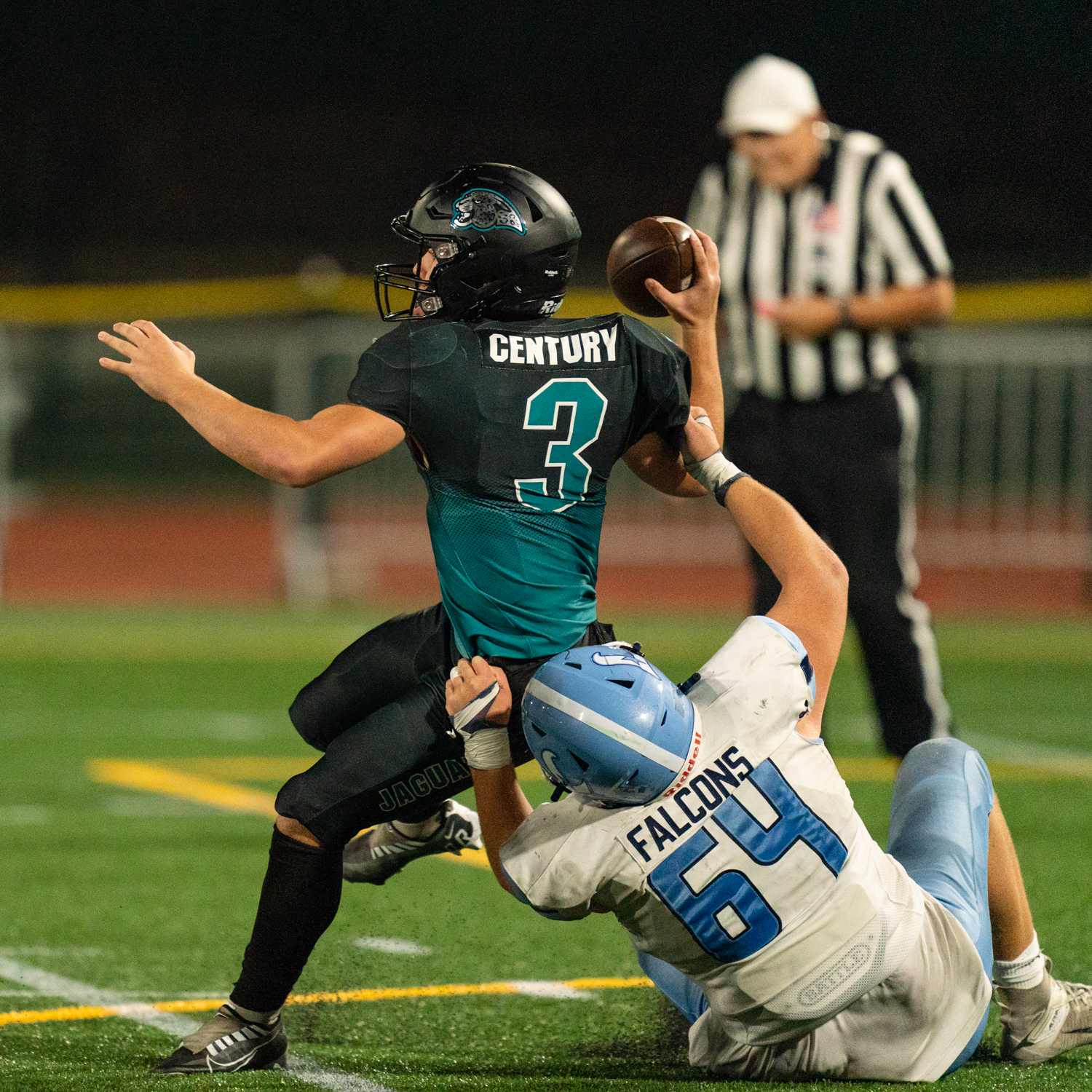 Liberty Falcons vs Century Jaguars football - oregonlive.com