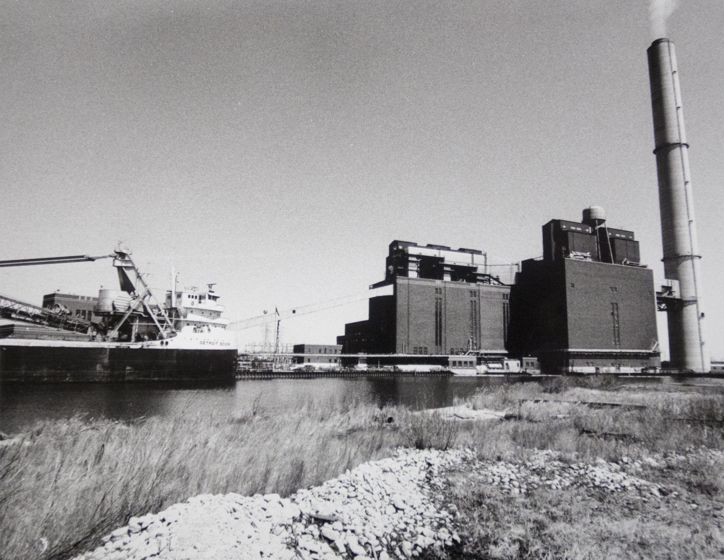 Memorial plaque honors those who operated the B.C. Cobb Power Plant ...