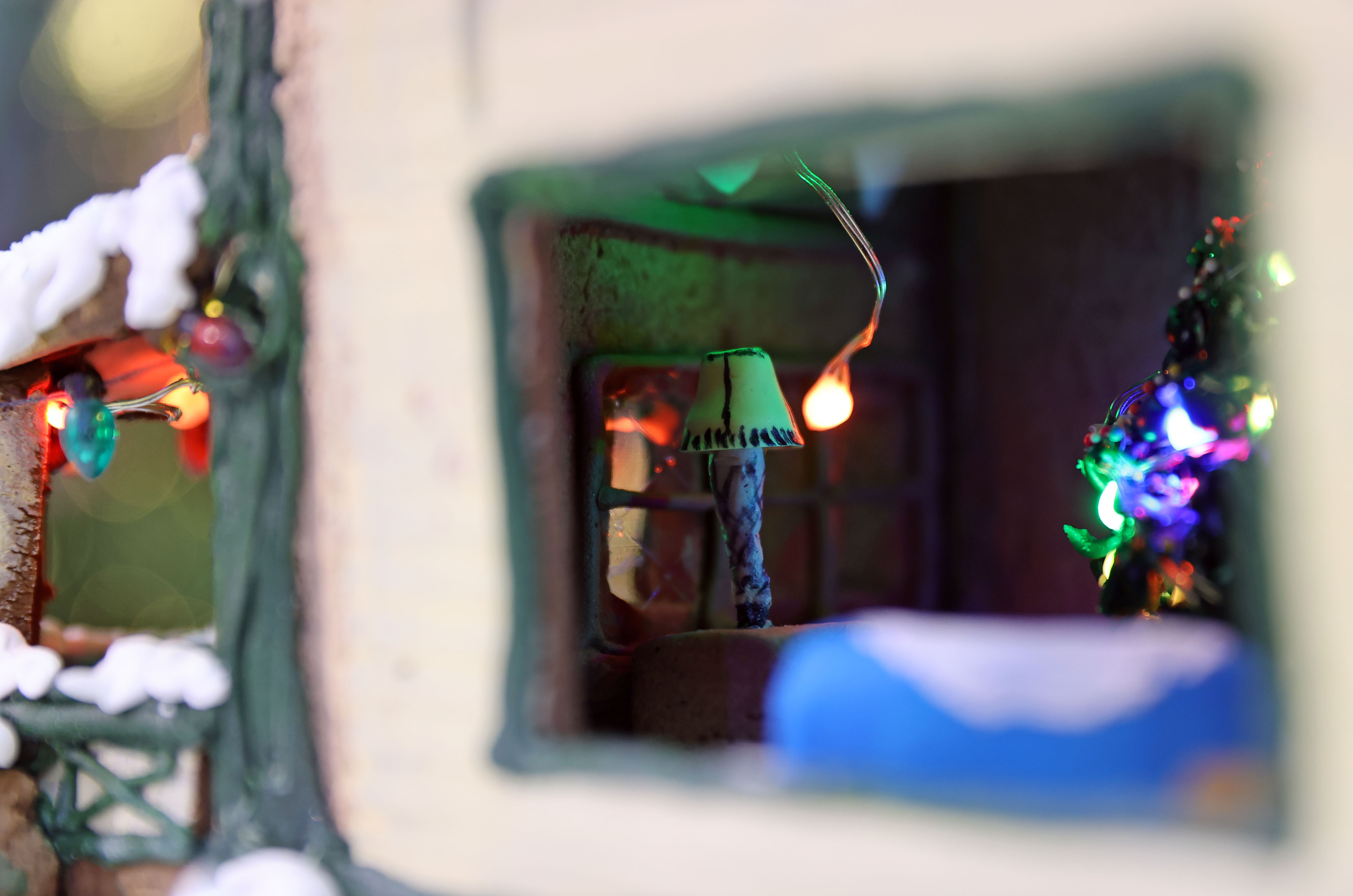 Gingerbread displays at Cleveland Botanical Garden, November 17, 2022 ...