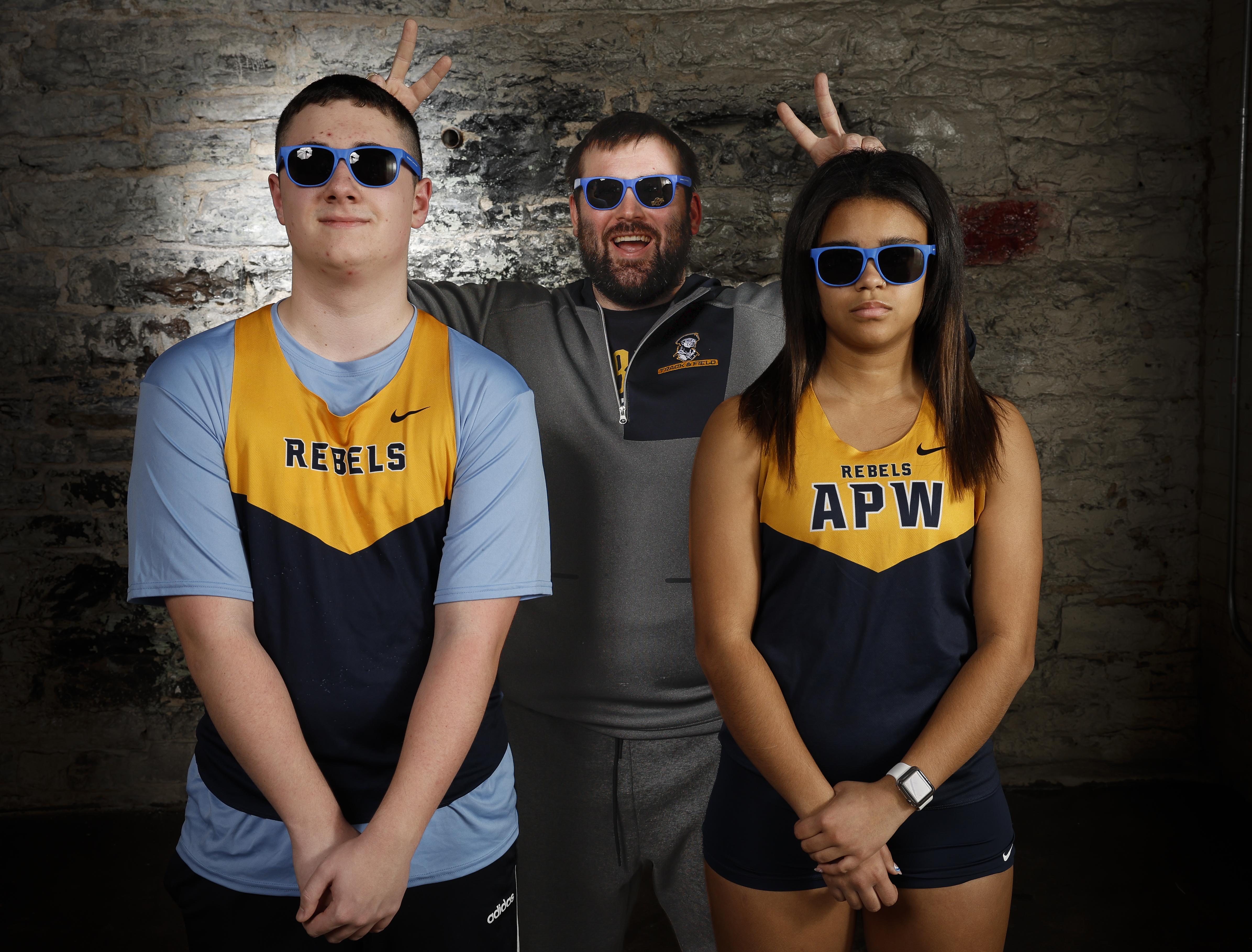 Section III outdoor track athletes take over media day - syracuse.com