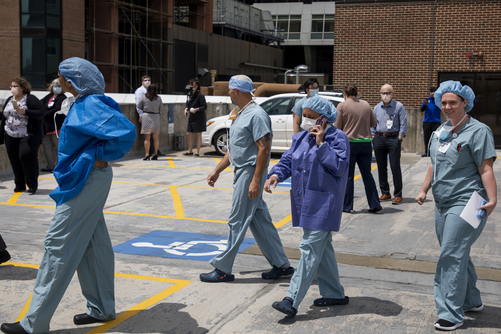 Air National Guard planes honor local healthcare workers with flyover ...