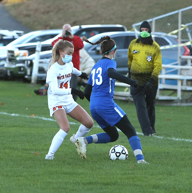South Hadley vs Monson girls soccer 11/2/20 - masslive.com
