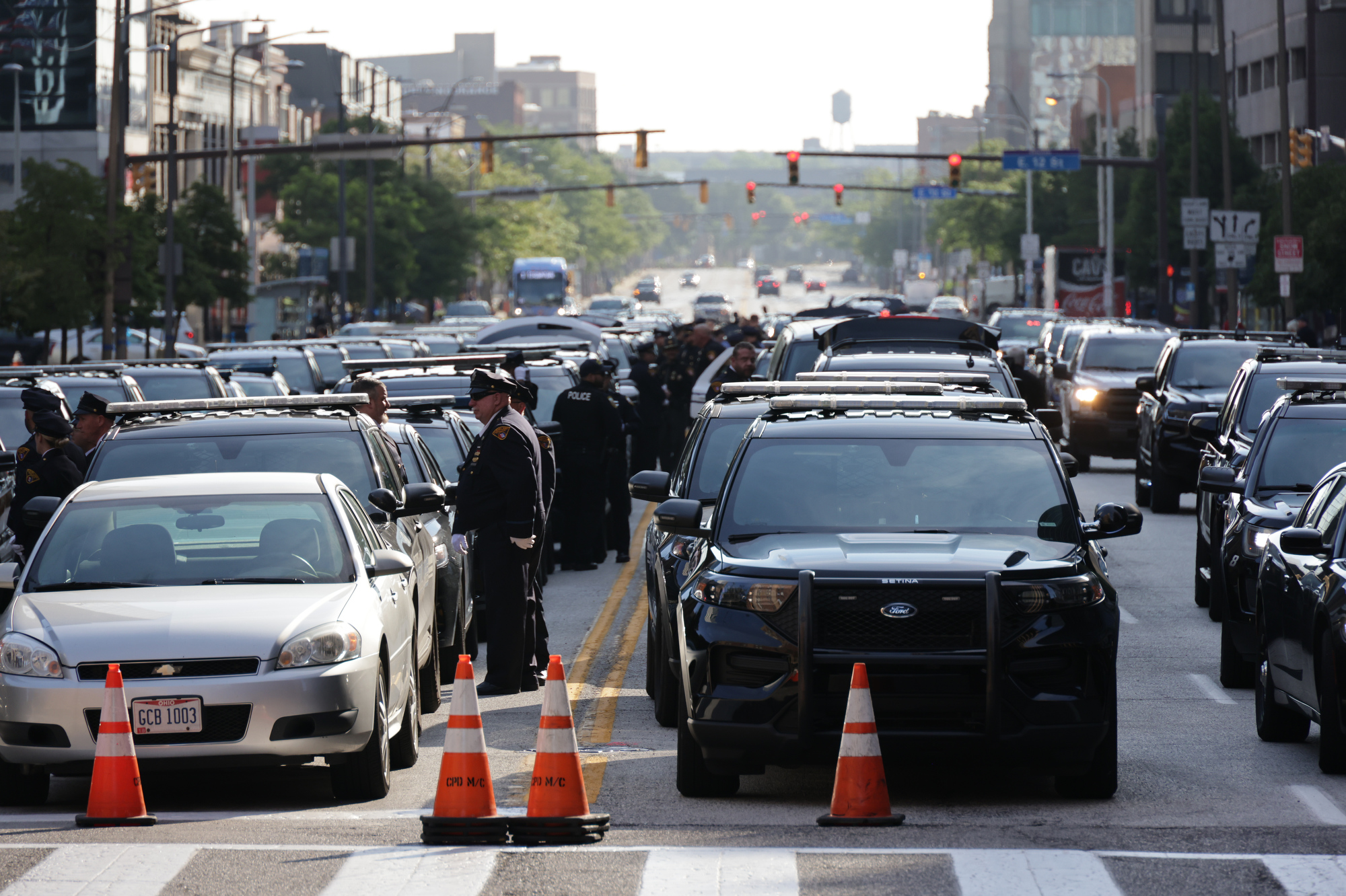 Cleveland officer Jamieson Ritter memorial service - cleveland.com