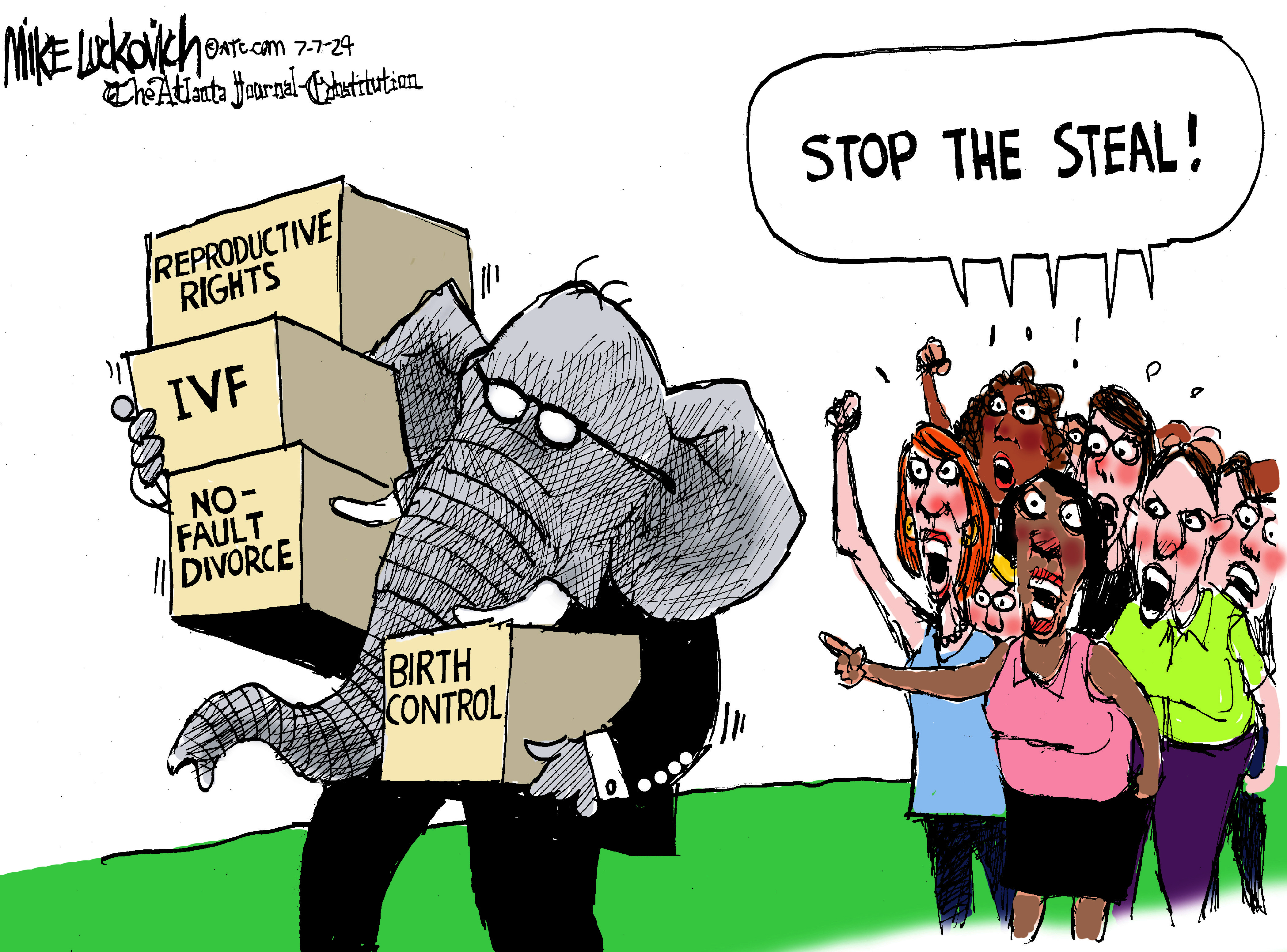 Editorial cartoons for July 7, 2024 - oregonlive.com