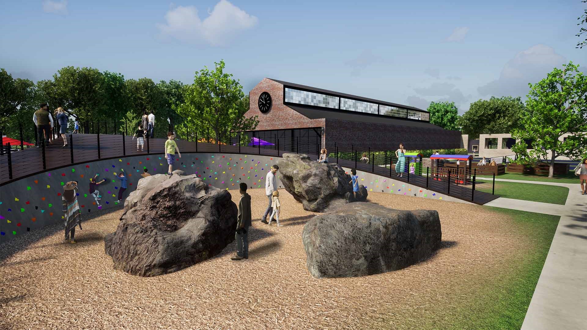 Chelsea Main Street Park concept - mlive.com