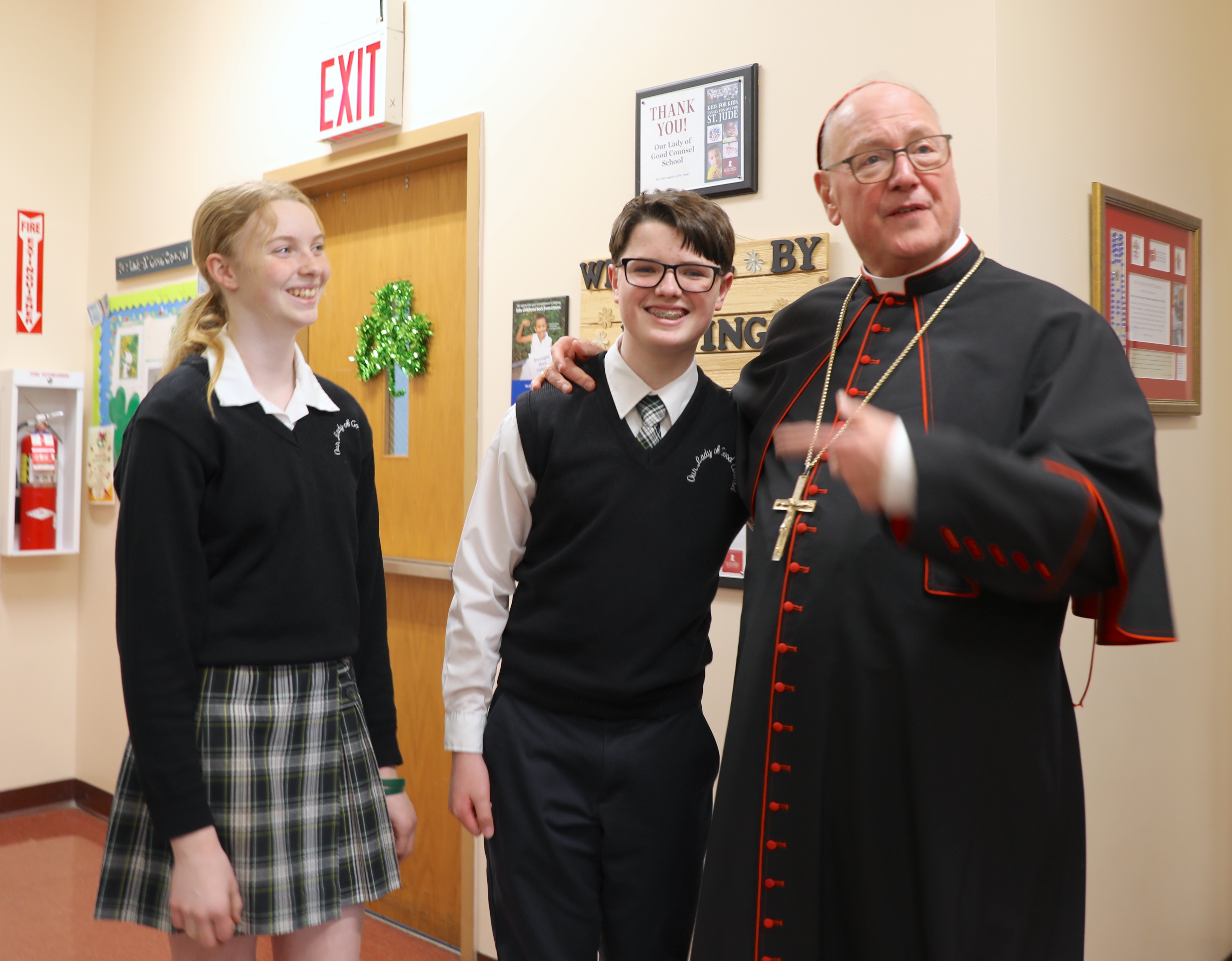 Cardinal Dolan visited Our Lady of Good Counsel for 100th anniversary ...