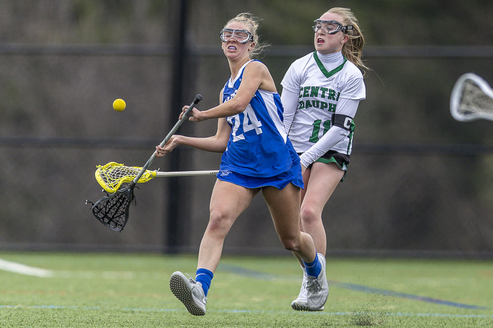 Central Dauphin vs Lower Dauphin in girls high school lacrosse ...