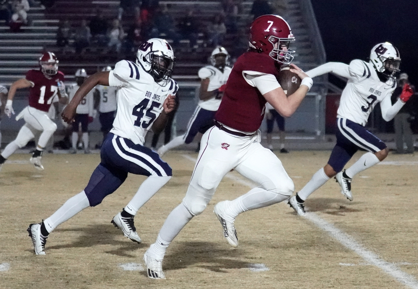 Bob Jones vs. Hartselle High School football Oct. 28, 2022 - al.com