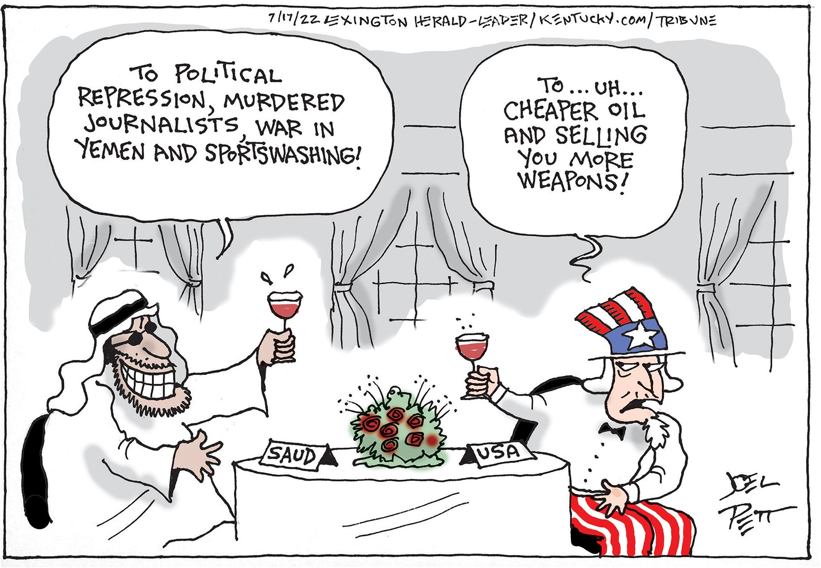 Editorial cartoons for July 17, 2022 - oregonlive.com
