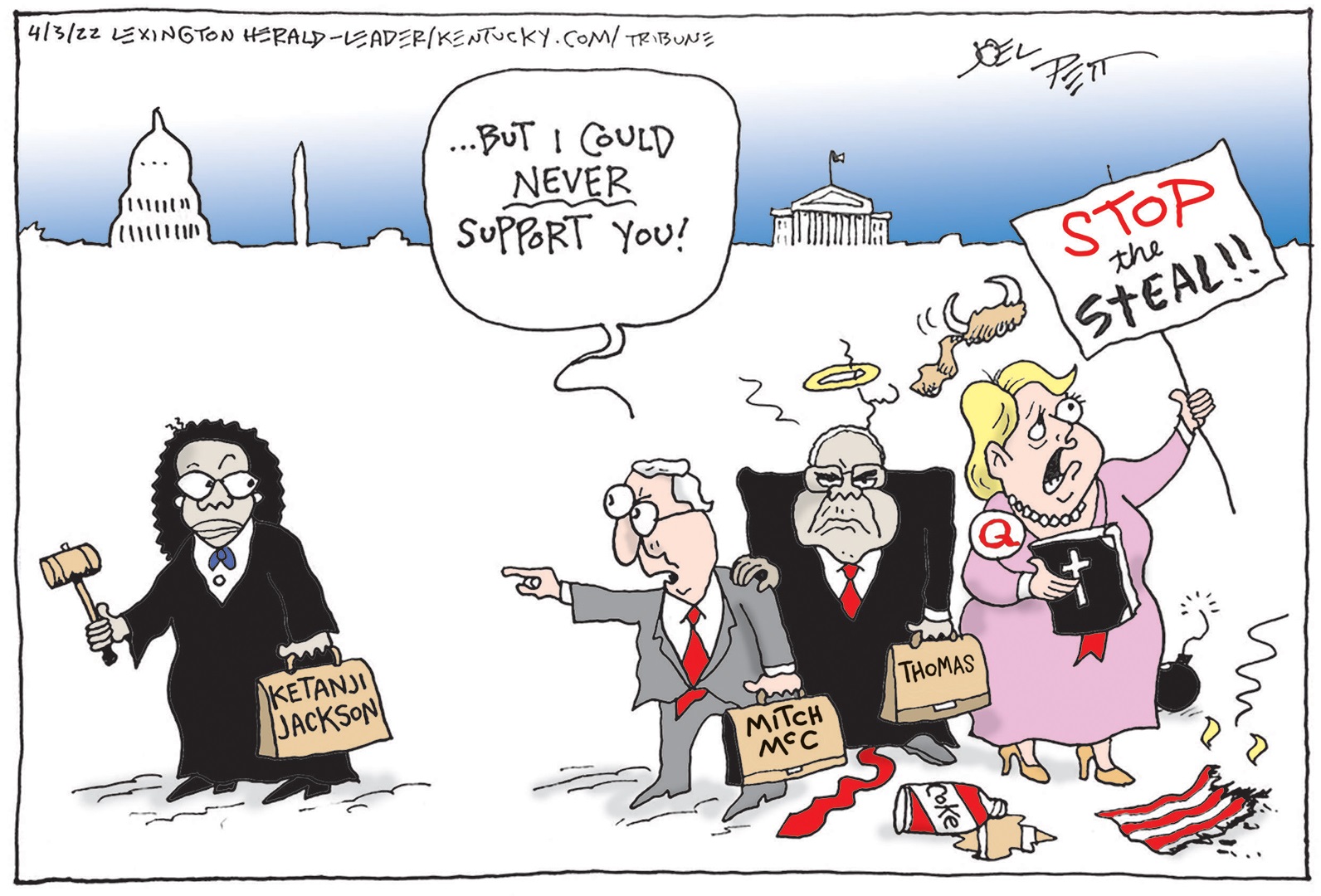 Editorial cartoons for April 3, 2022 - oregonlive.com