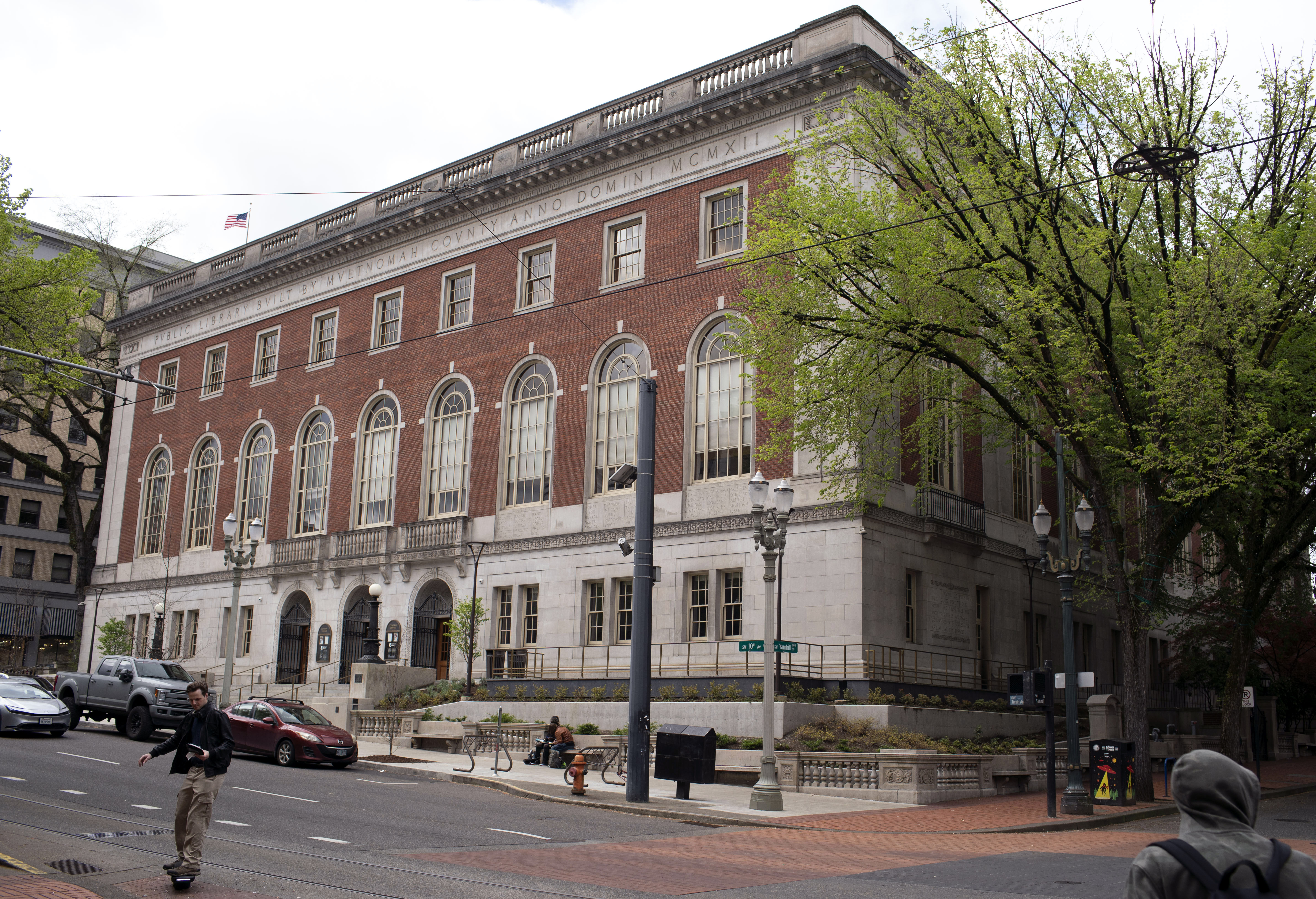 Fentanyl increase around Multnomah County's Central Library in downtown ...