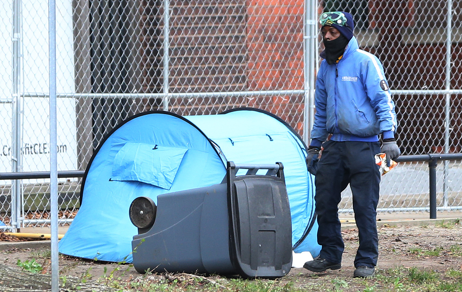 Homeless encampments in Cleveland, November 9, 2023 - cleveland.com