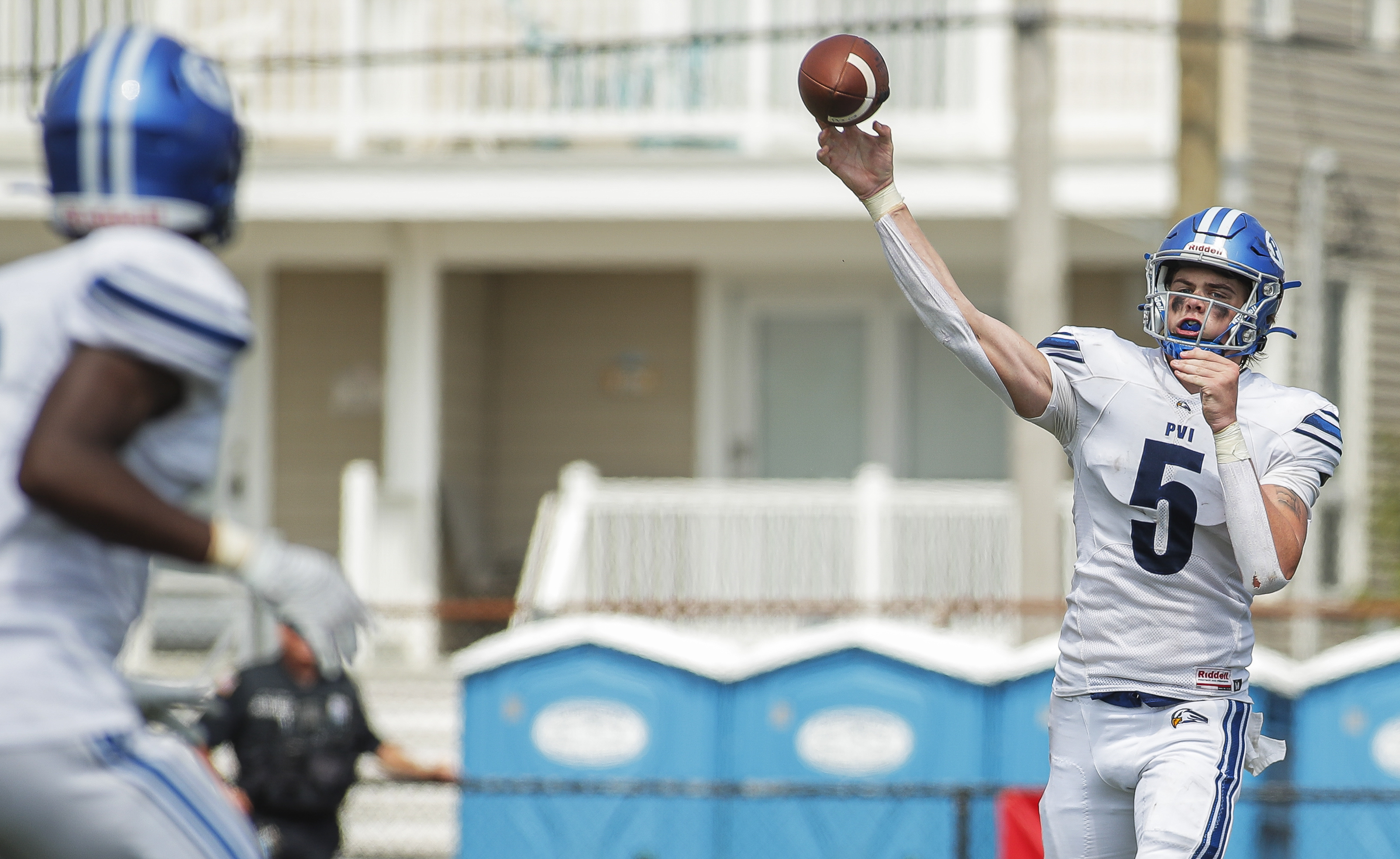 Football: St. Thomas Aquinas vs. Paul VI; Battle at the Beach, August ...