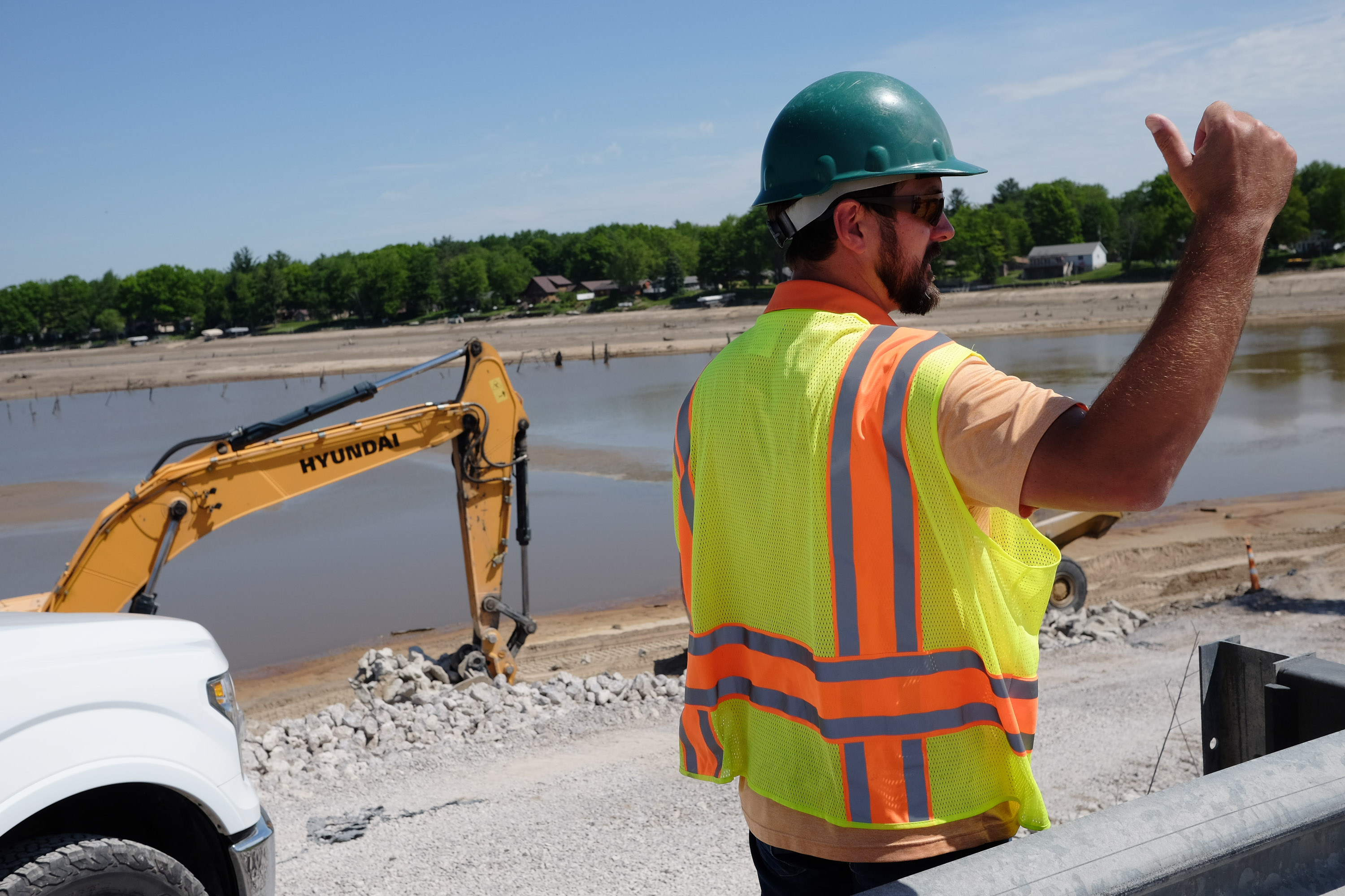 Repairs underway at US-10 bridge over Sanford Lake - mlive.com