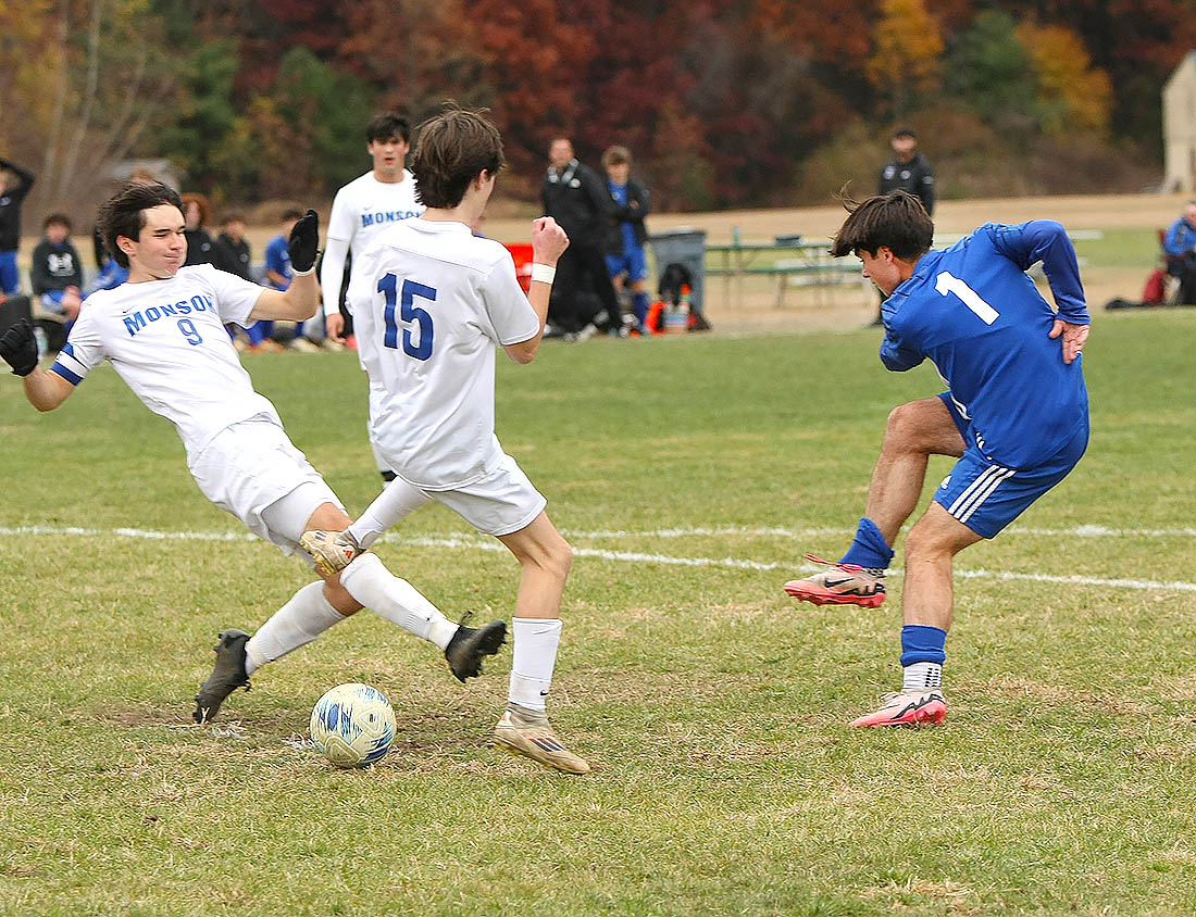 Monson vs Granby boys Soccer Class D Tournament 10/29/24 - masslive.com