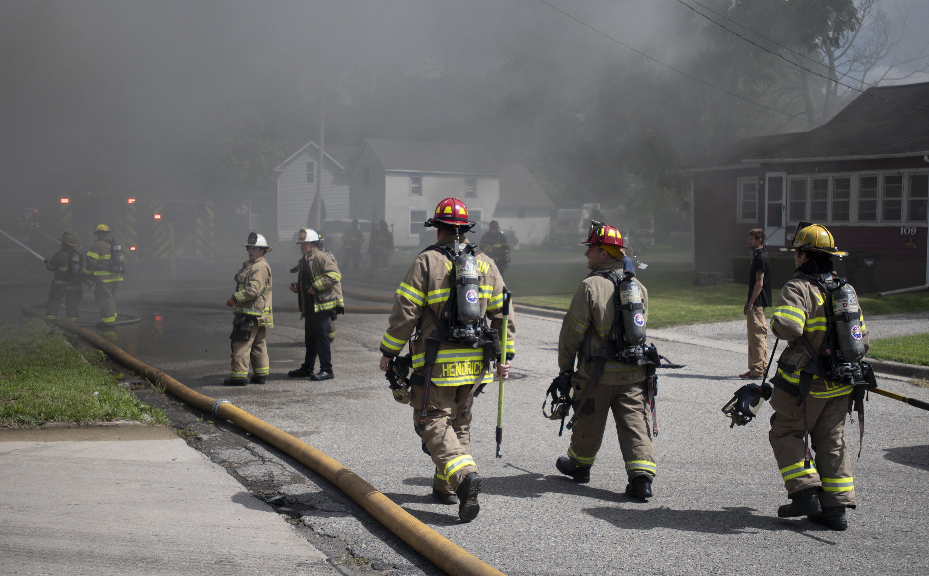 Fire on Frost Street in Jackson - mlive.com
