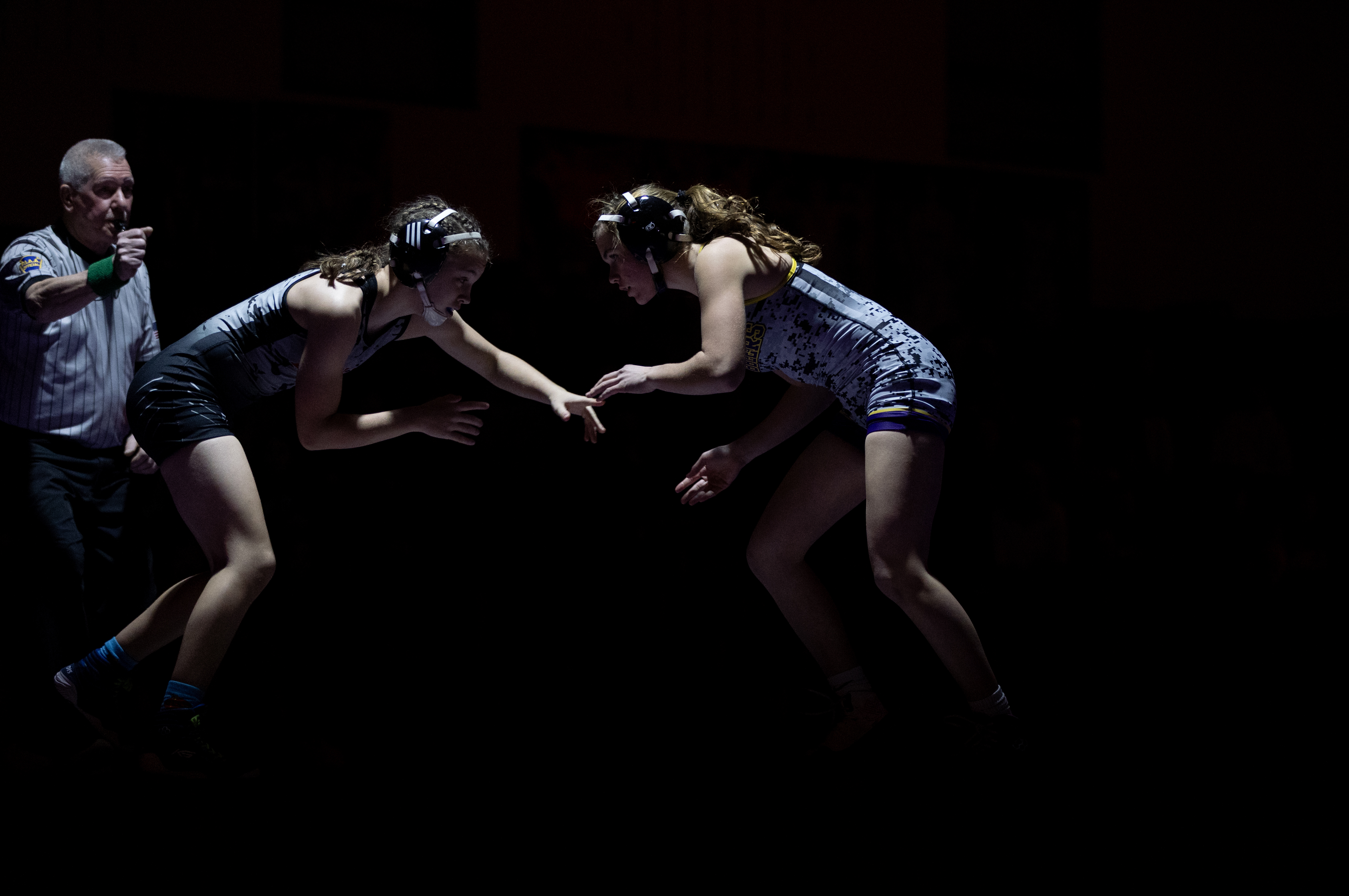 Cumberland Valley vs Boiling Springs in girls high school wrestling ...
