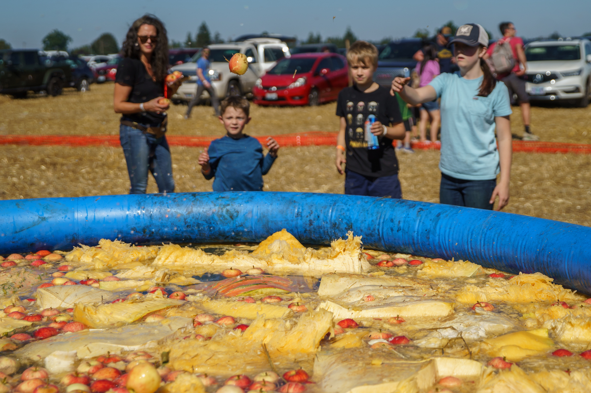 Bauman’s Giant Pumpkin Drop 2022 - oregonlive.com