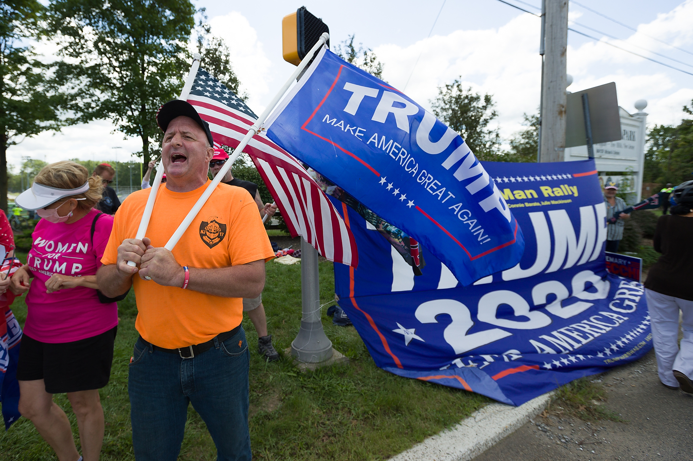 Pro-Trump Rally in Parsippany - nj.com