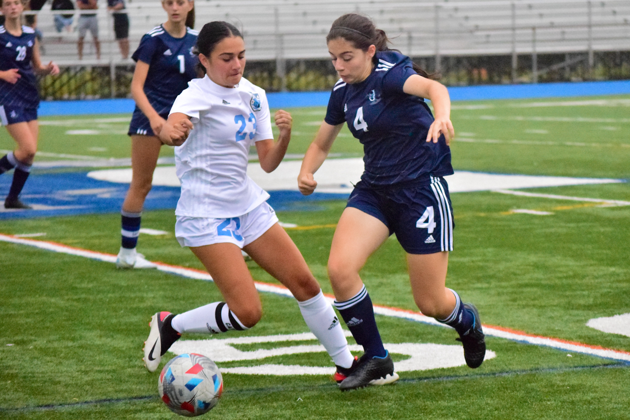 Hill, NDA, and Sea's JV soccer teams came to play this past week ...