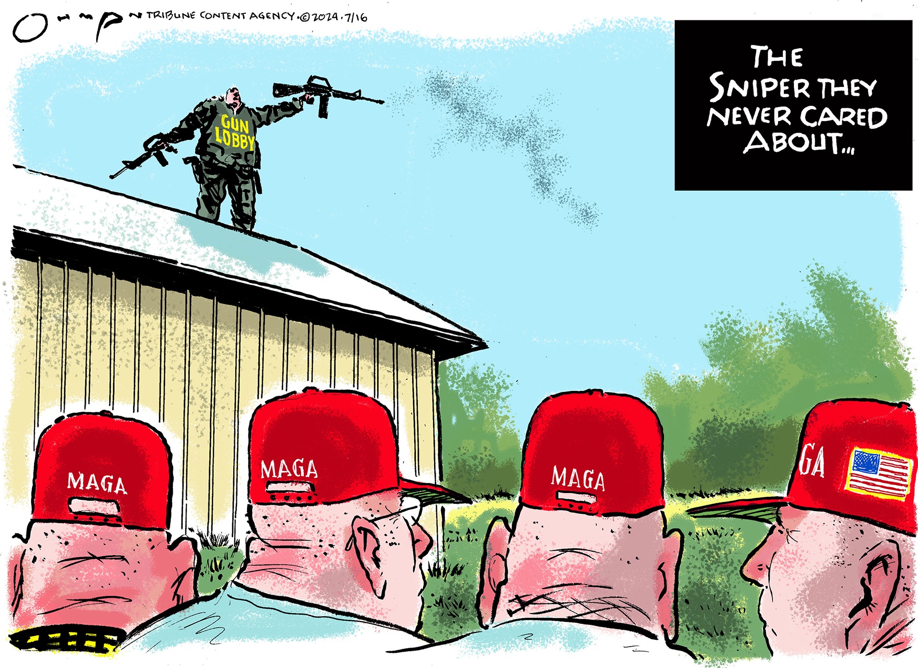 Editorial cartoons for July 21, 2024 - oregonlive.com