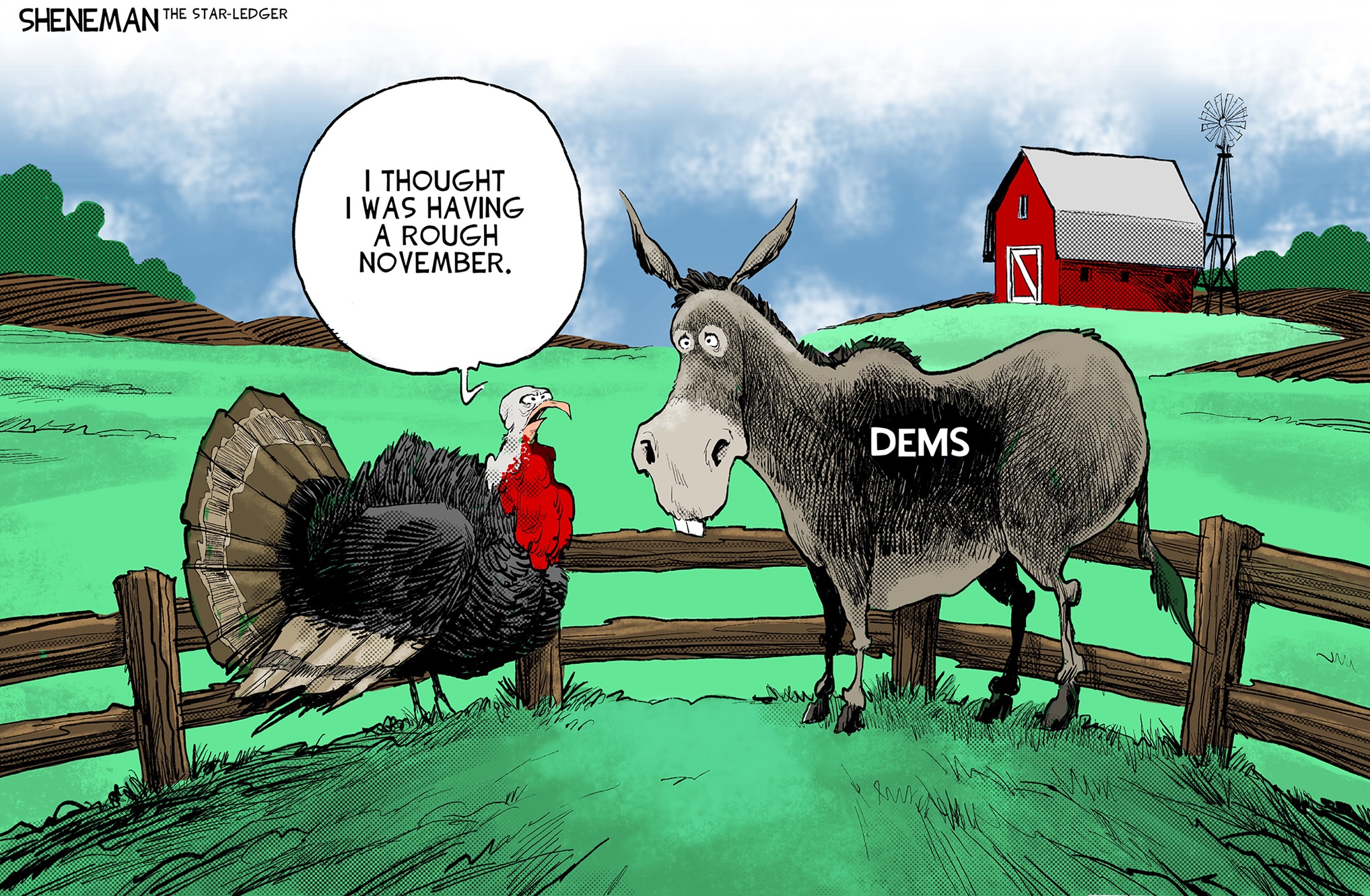 Editorial cartoons for Dec. 1, 2024 - oregonlive.com