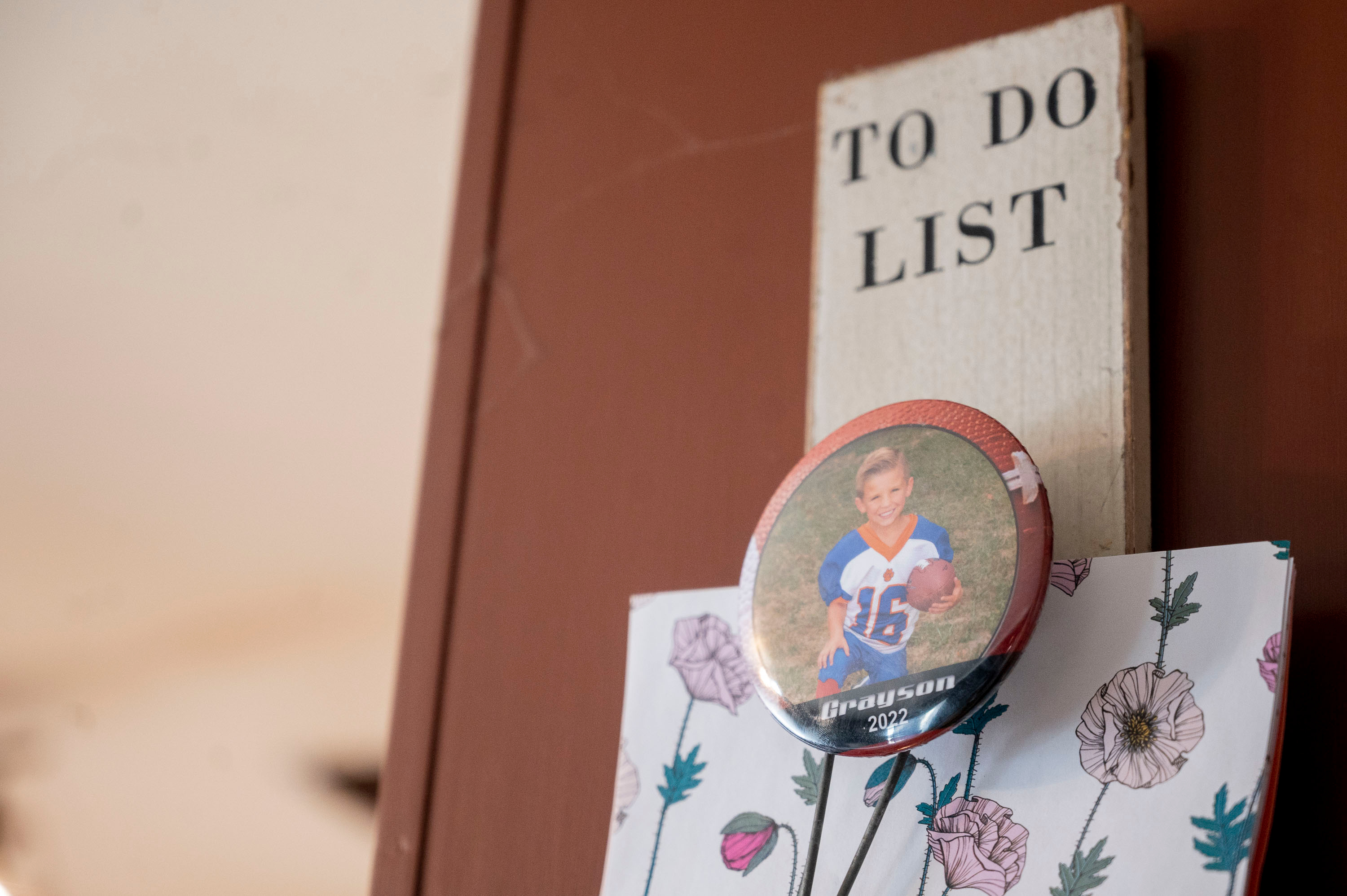 5-year-old Grayson Johnson brings superhero outfits, enthusiasm to C.S ...